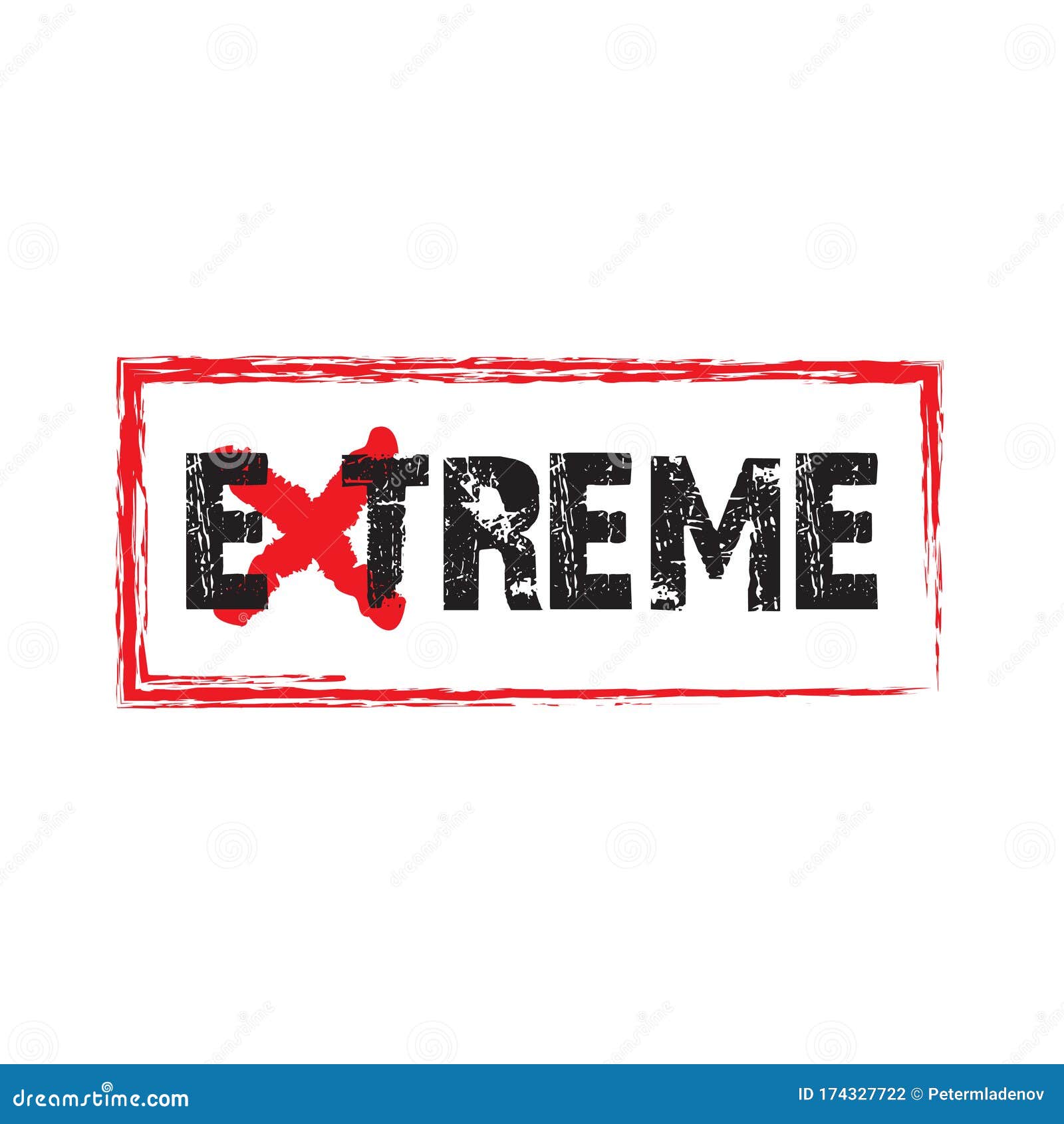 Extreme - Vector Illustration Design for Banner, T Shirt Graphics ...