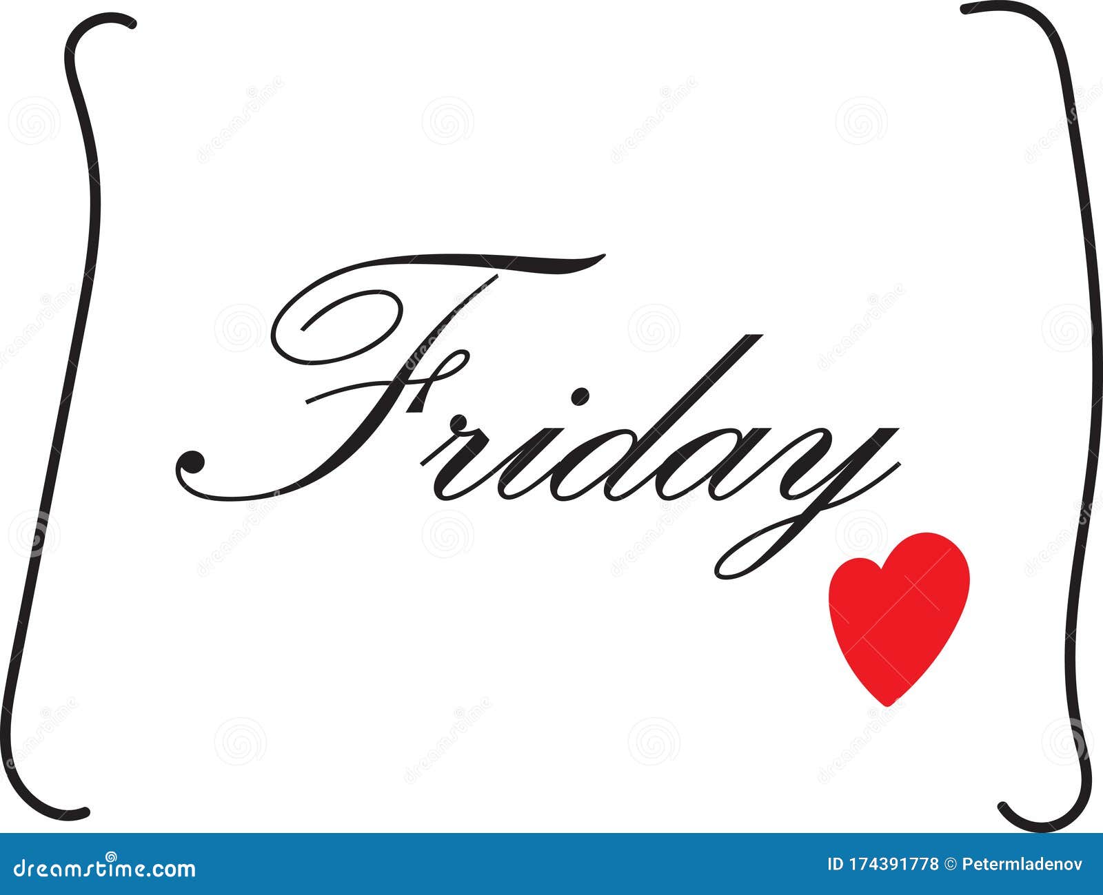 Friday - Vector Illustration Design for Banner, T Shirt Graphics ...
