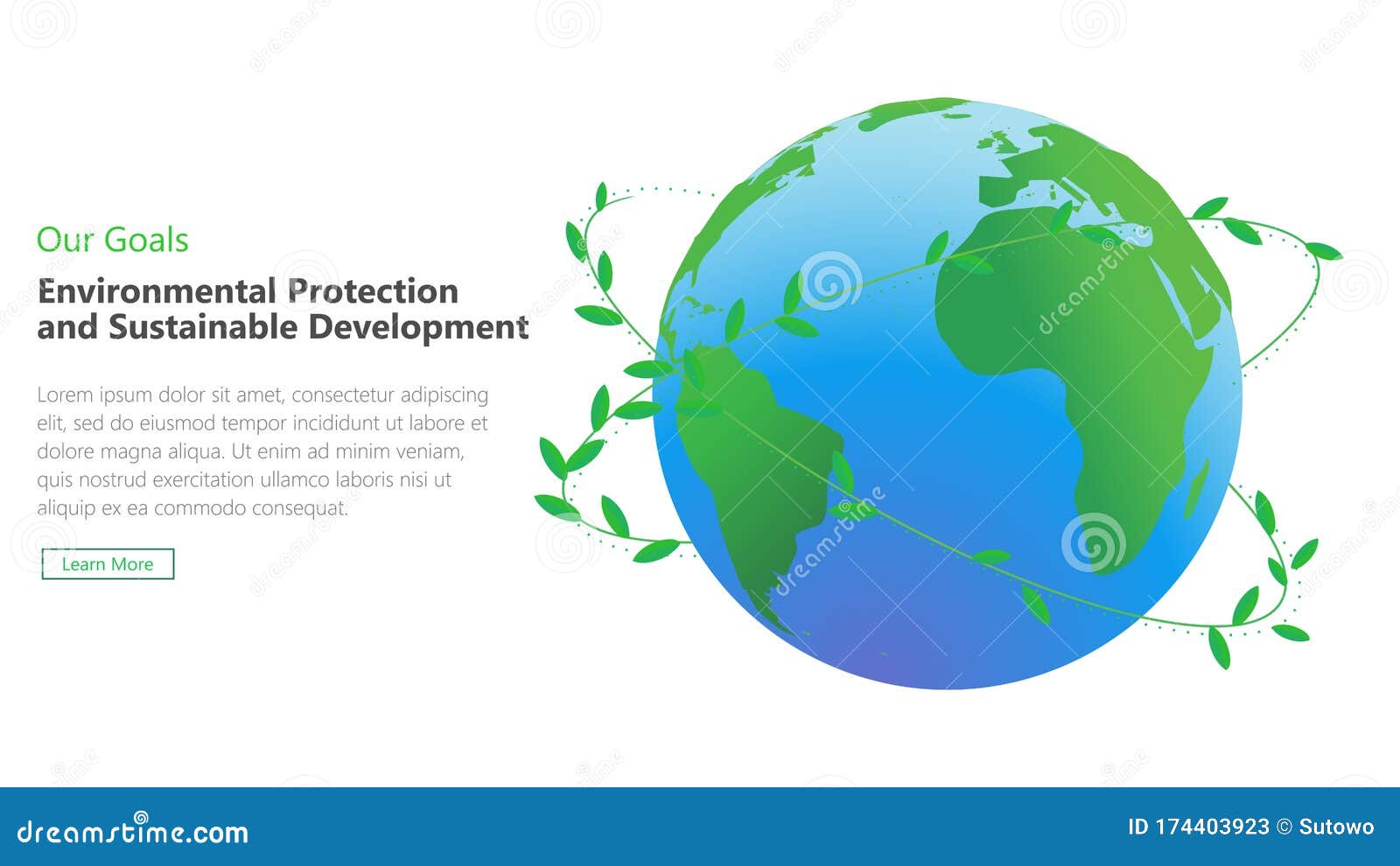 Environmental Protection and Sustainable Development Concept Earth ...