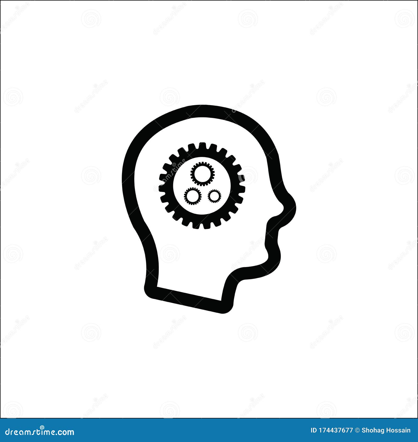 Technical expert icon. stock vector. Illustration of mechanic - 174437677