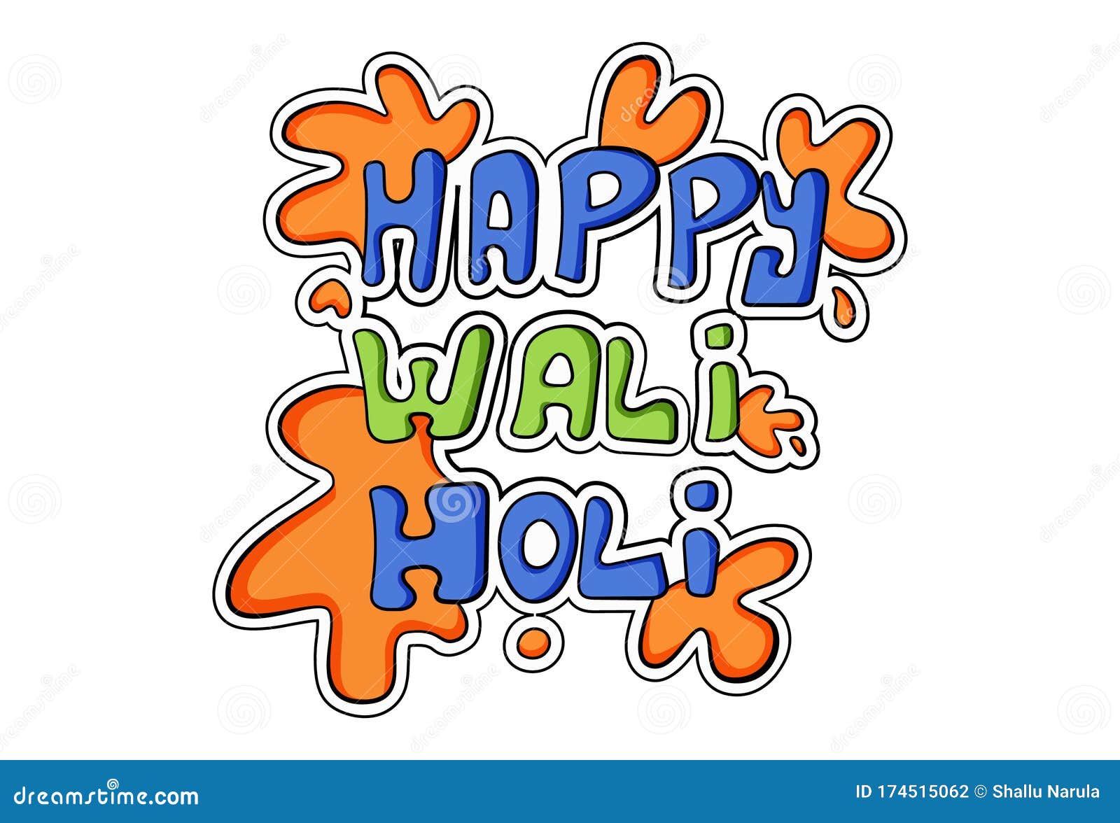 Kam Wali Bai Cartoon Vector | CartoonDealer.com #269123319