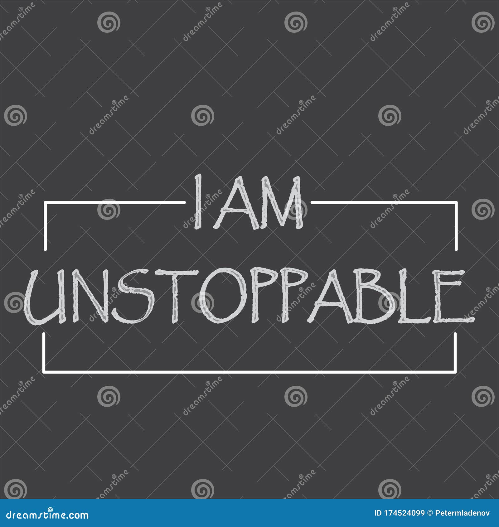 I am Unstoppable - Vector Illustration Design for T Shirt Graphics ...