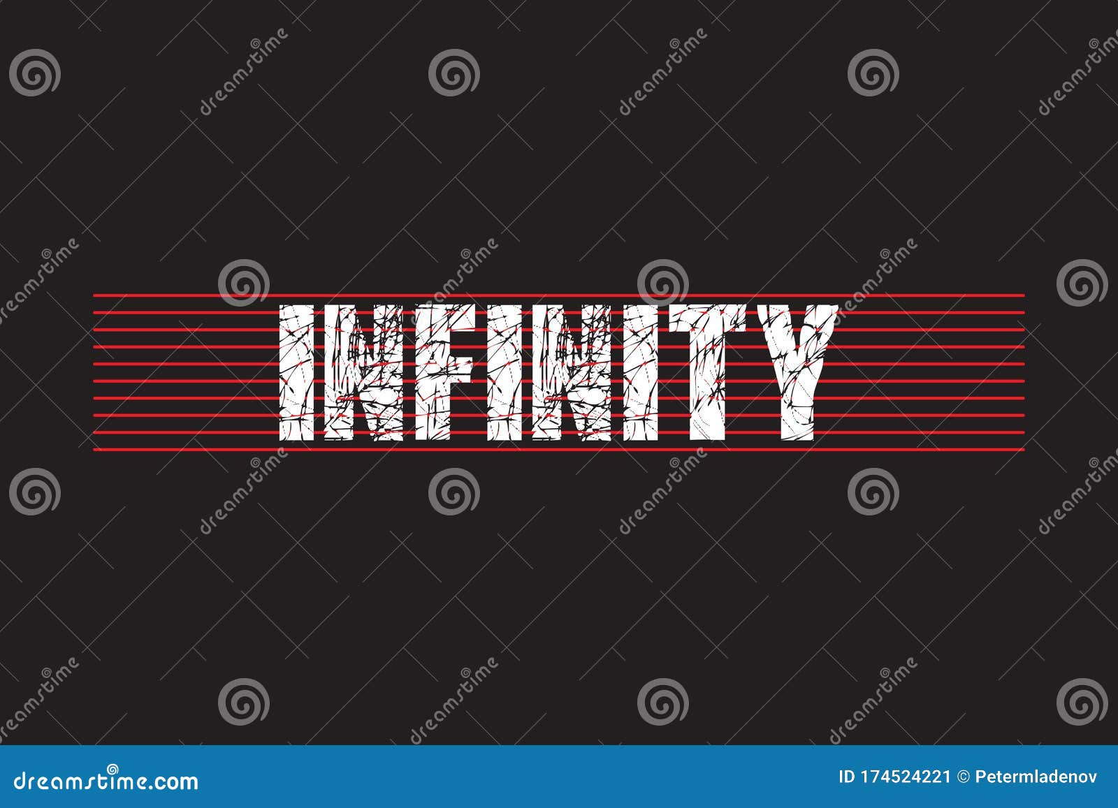 Infinity - Vector Illustration Design for Banner, T-shirt Graphics ...