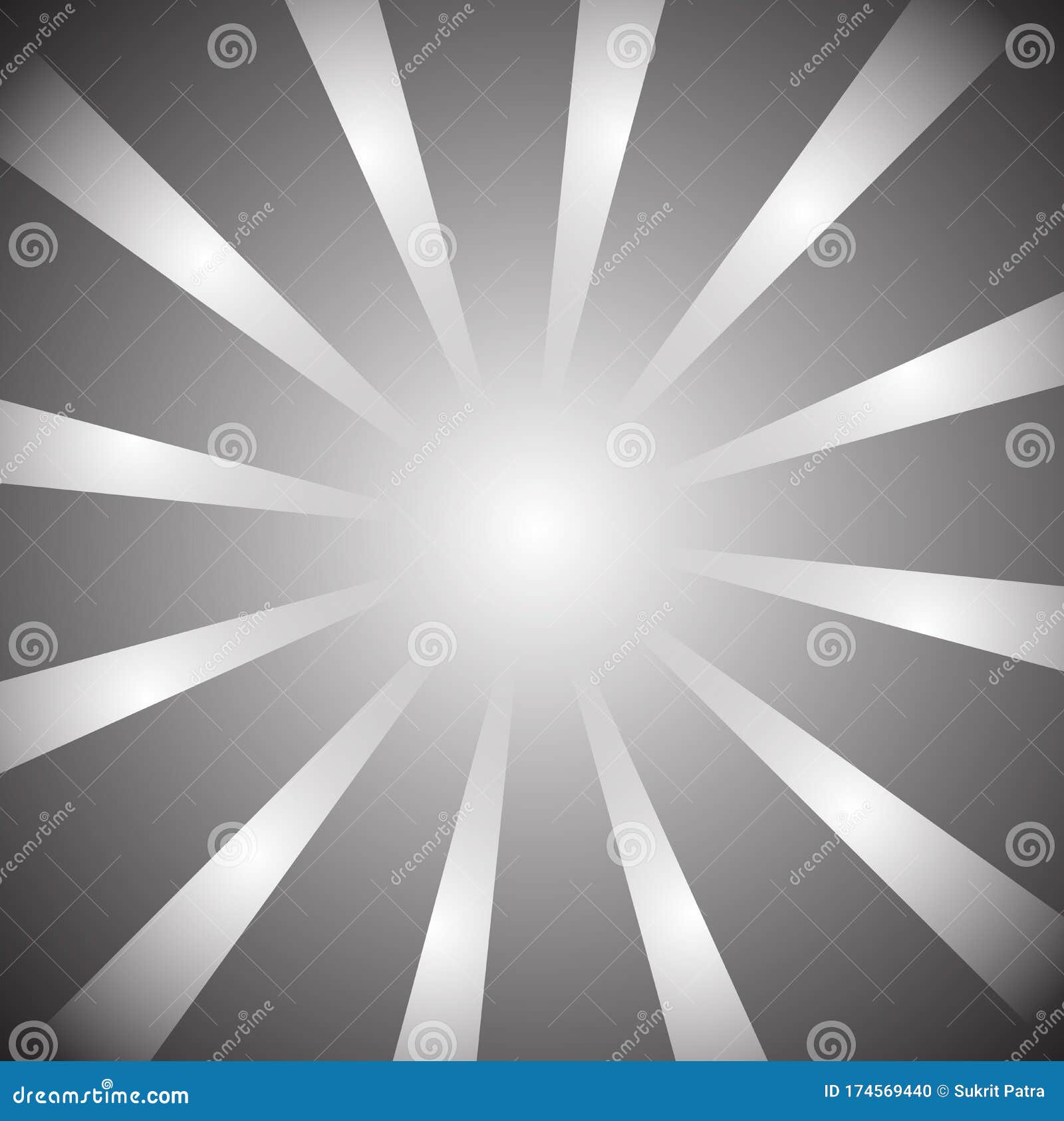 White Light Spread in a Beautiful Retro Style. for Background, Banner ...