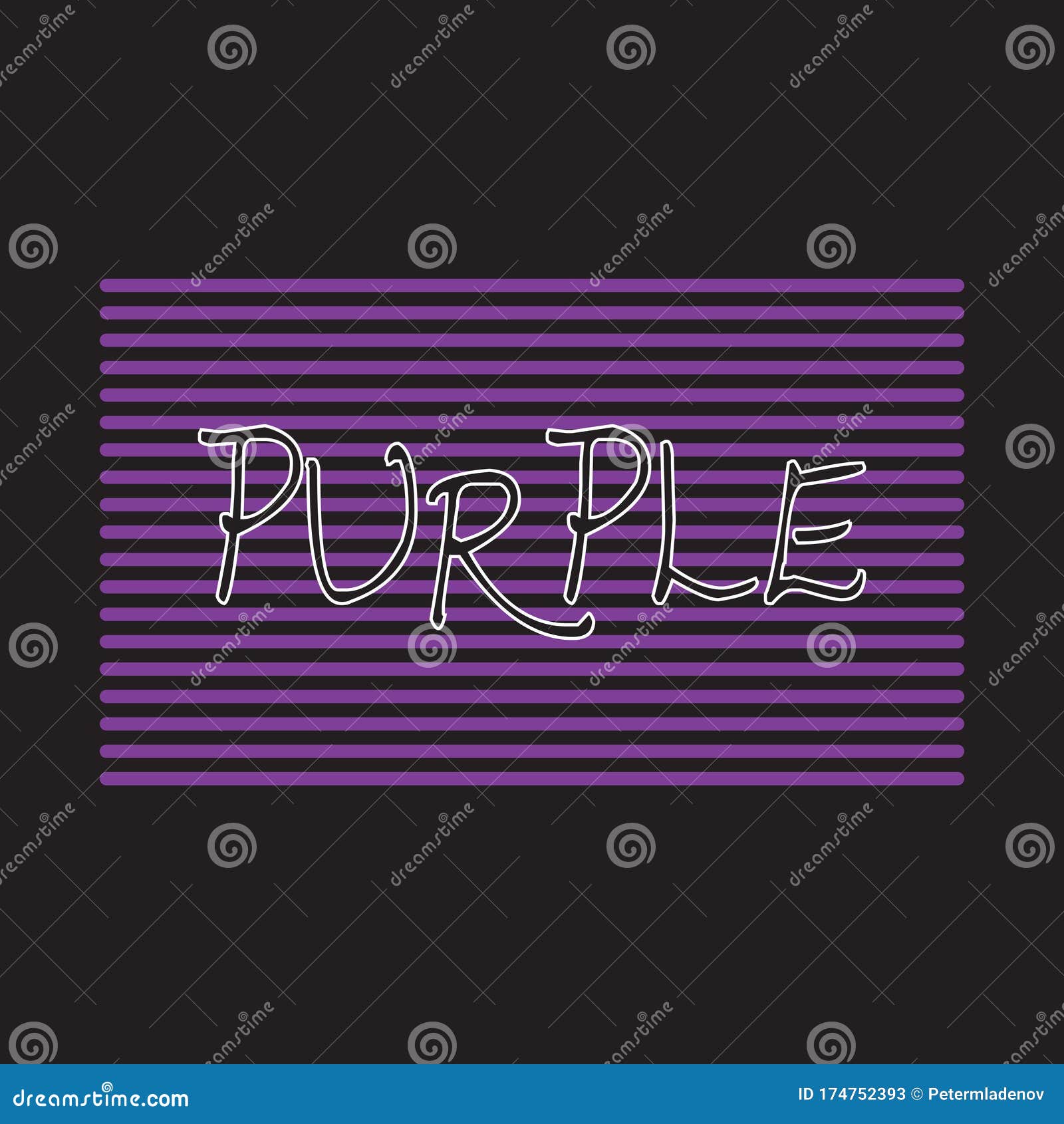 Purple - Vector Illustration Design for Poster, Textile, Banner, T ...