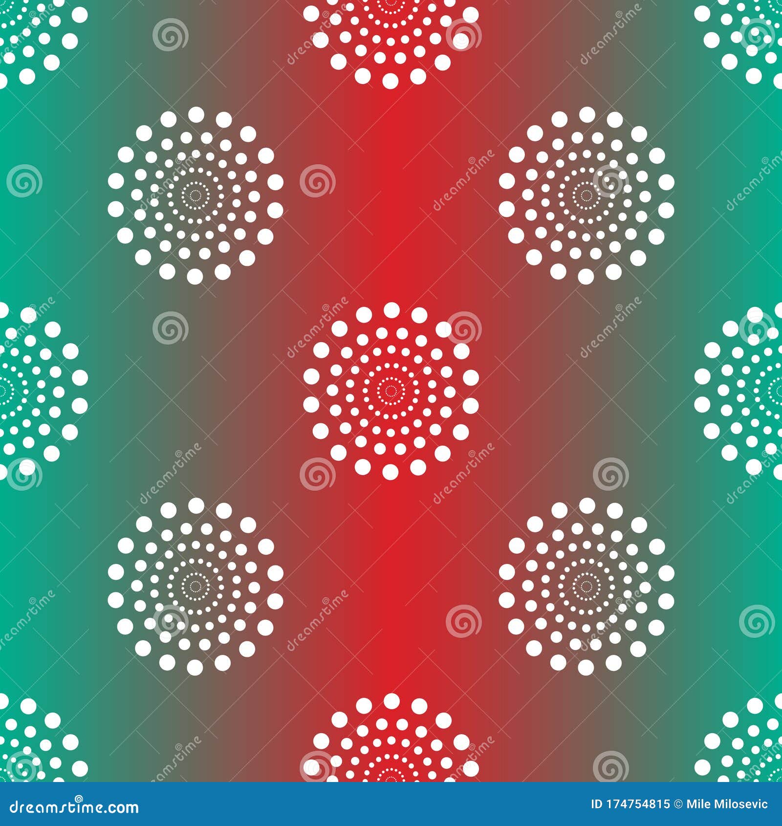 Abstract Dotted Circles. Dots in Circular Form. Circles and Dots ...