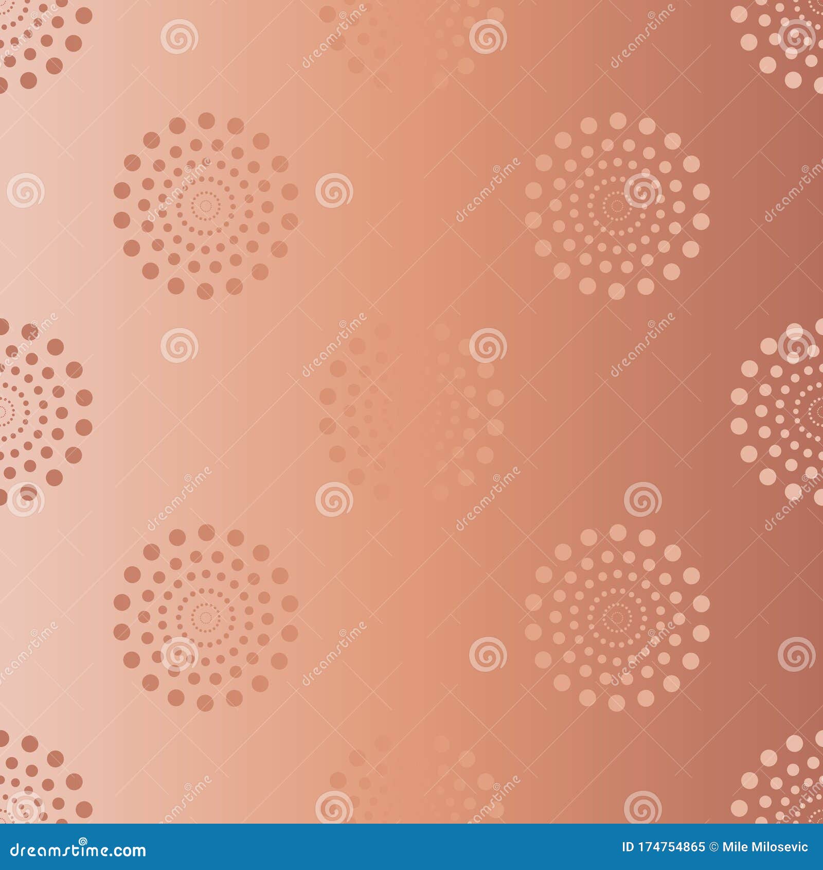 Abstract Dotted Circles. Dots in Circular Form. Circles and Dots ...