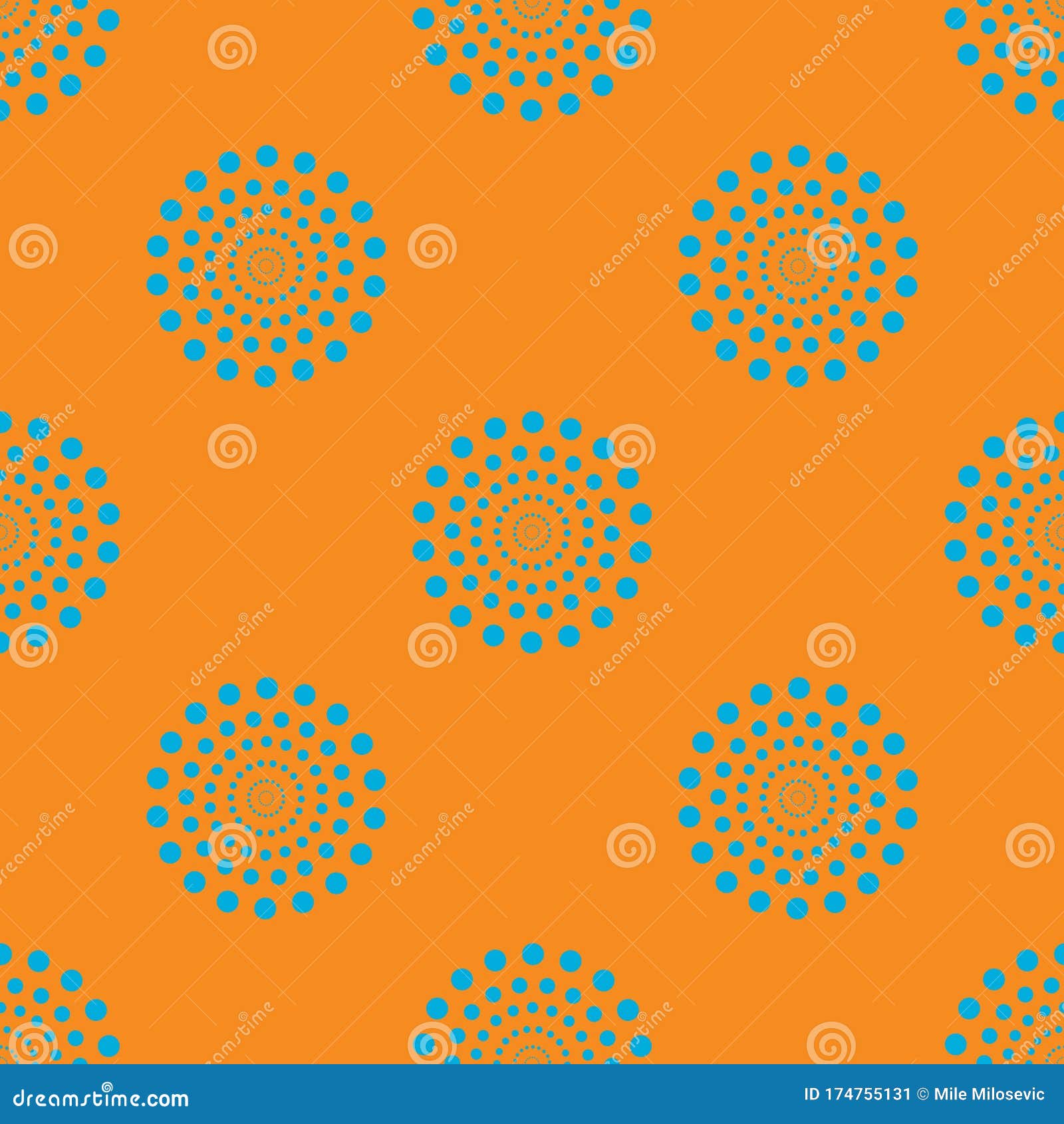 Abstract Dotted Circles. Dots in Circular Form. Circles and Dots ...