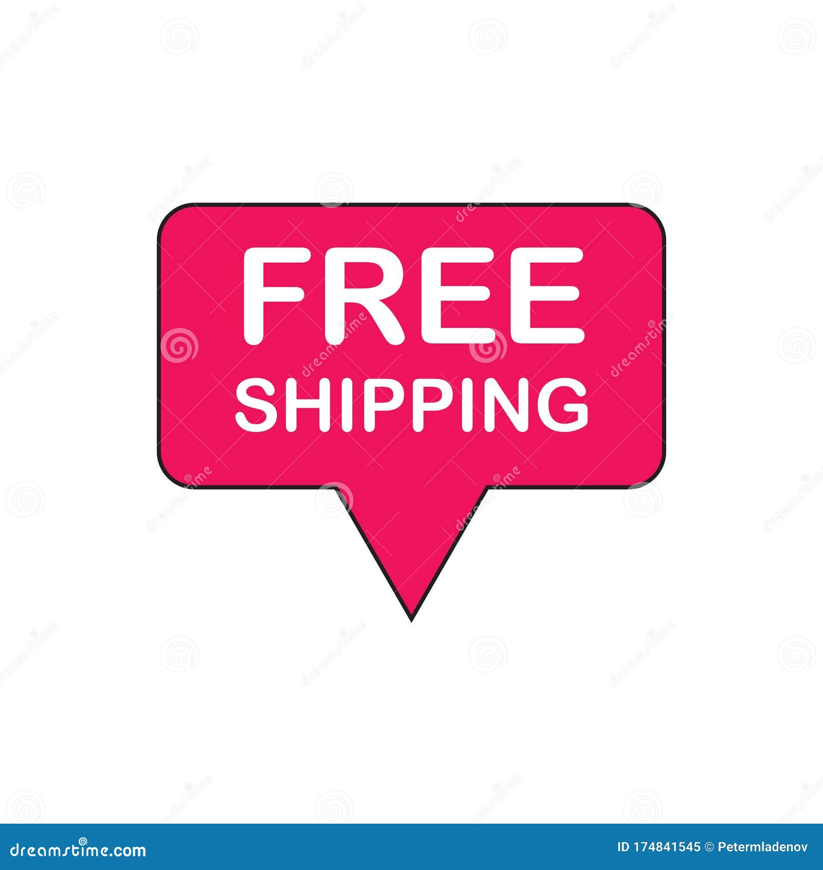 Free Shipping - Vector Illustration for Businesses, Industry, Online ...