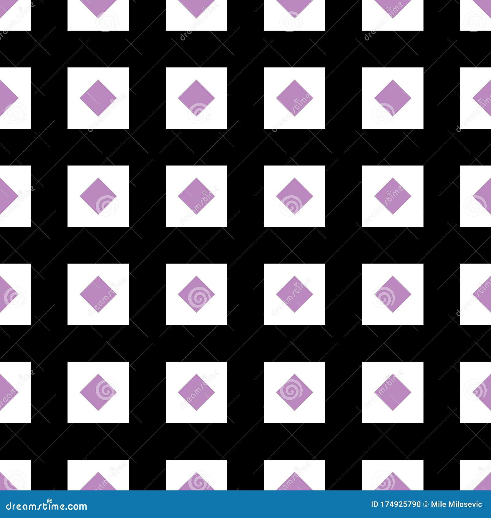 Geometric Pattern with Square. Abstract Seamless Square Background Stock Vector - Illustration ...