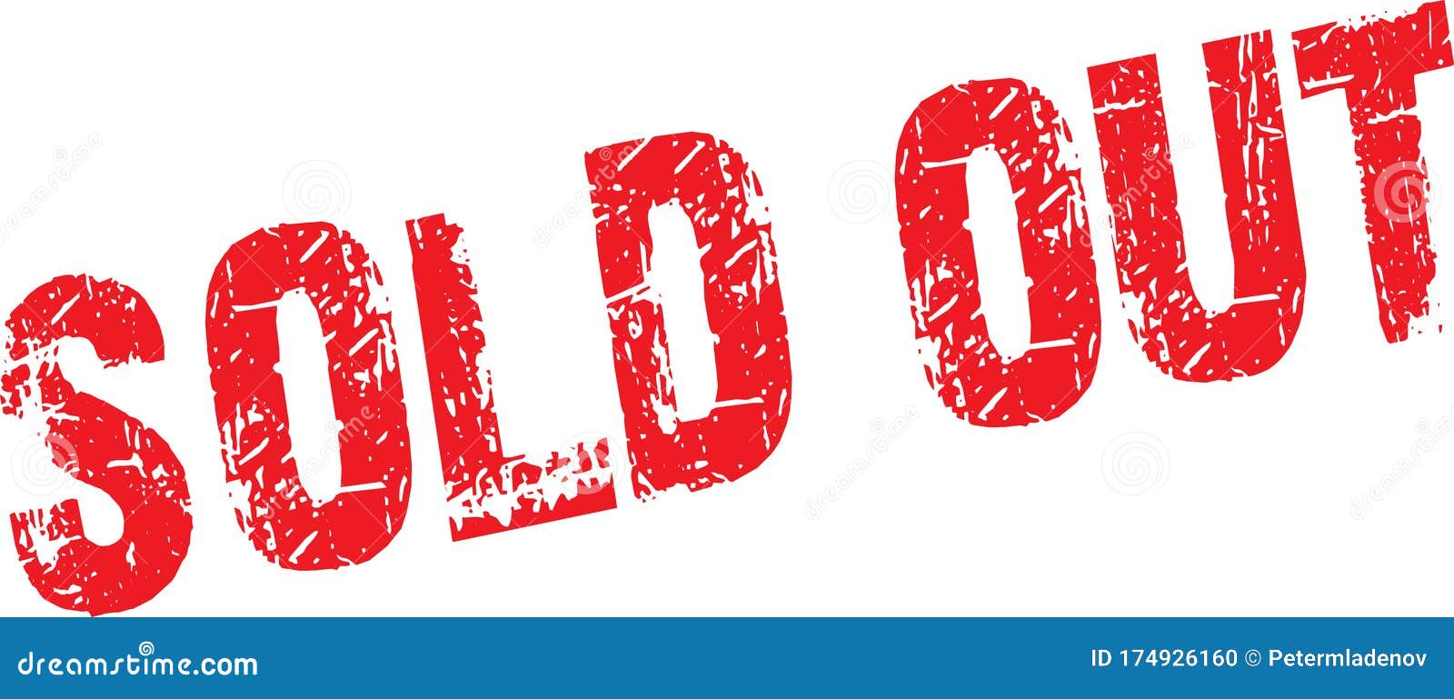Sold Out Stamp - Vector Illustration Design for Banner, T-shirt ...