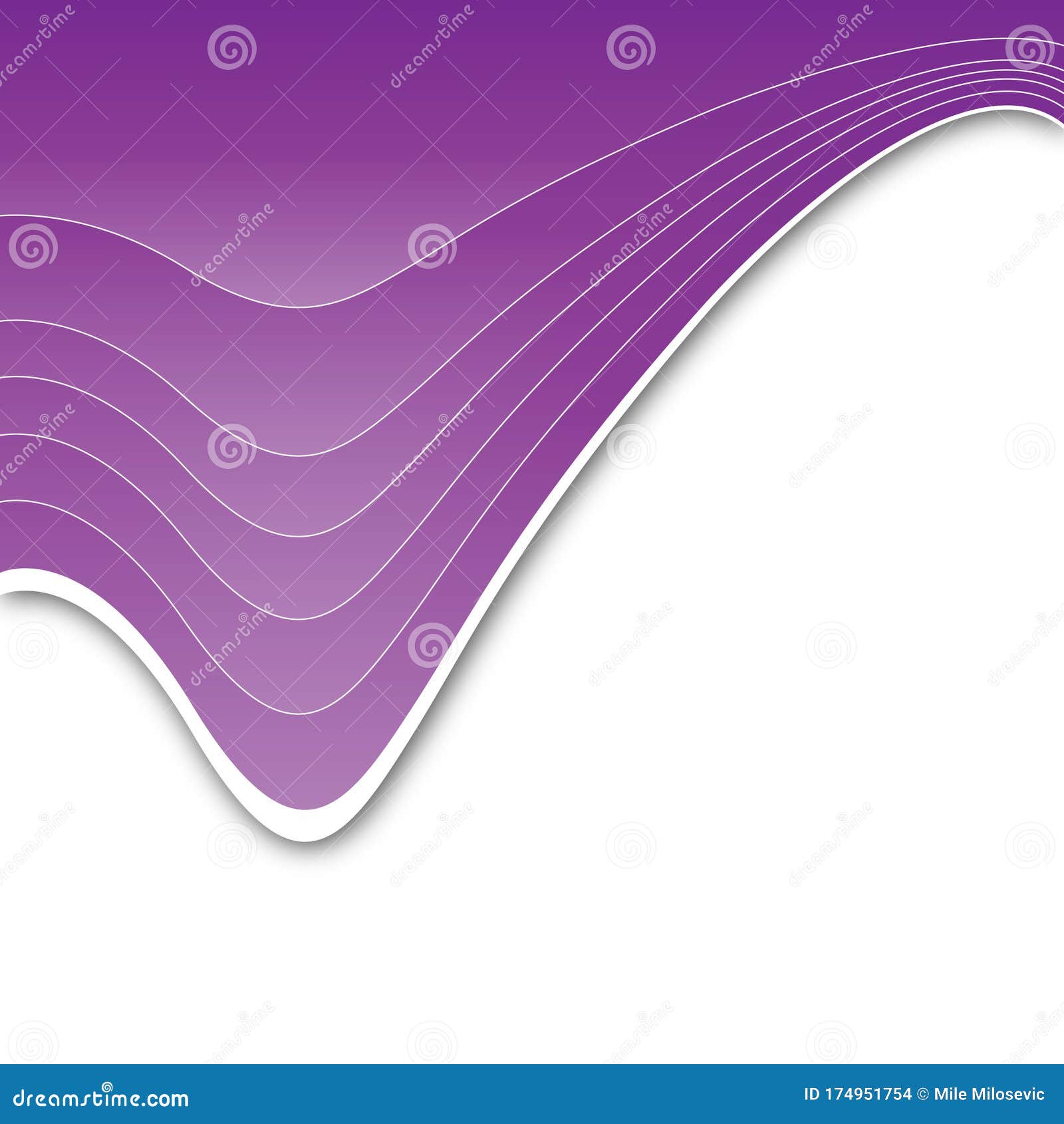 Colorful Waves Design Illustration. Abstract Waves Vector Graphic ...