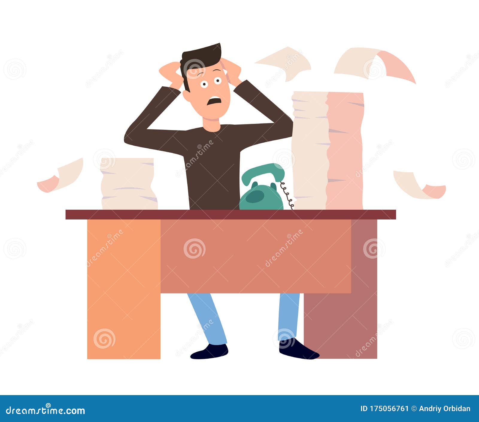 Stressed Young Angry Man With Aggressive Facial Expressions, Mans ...