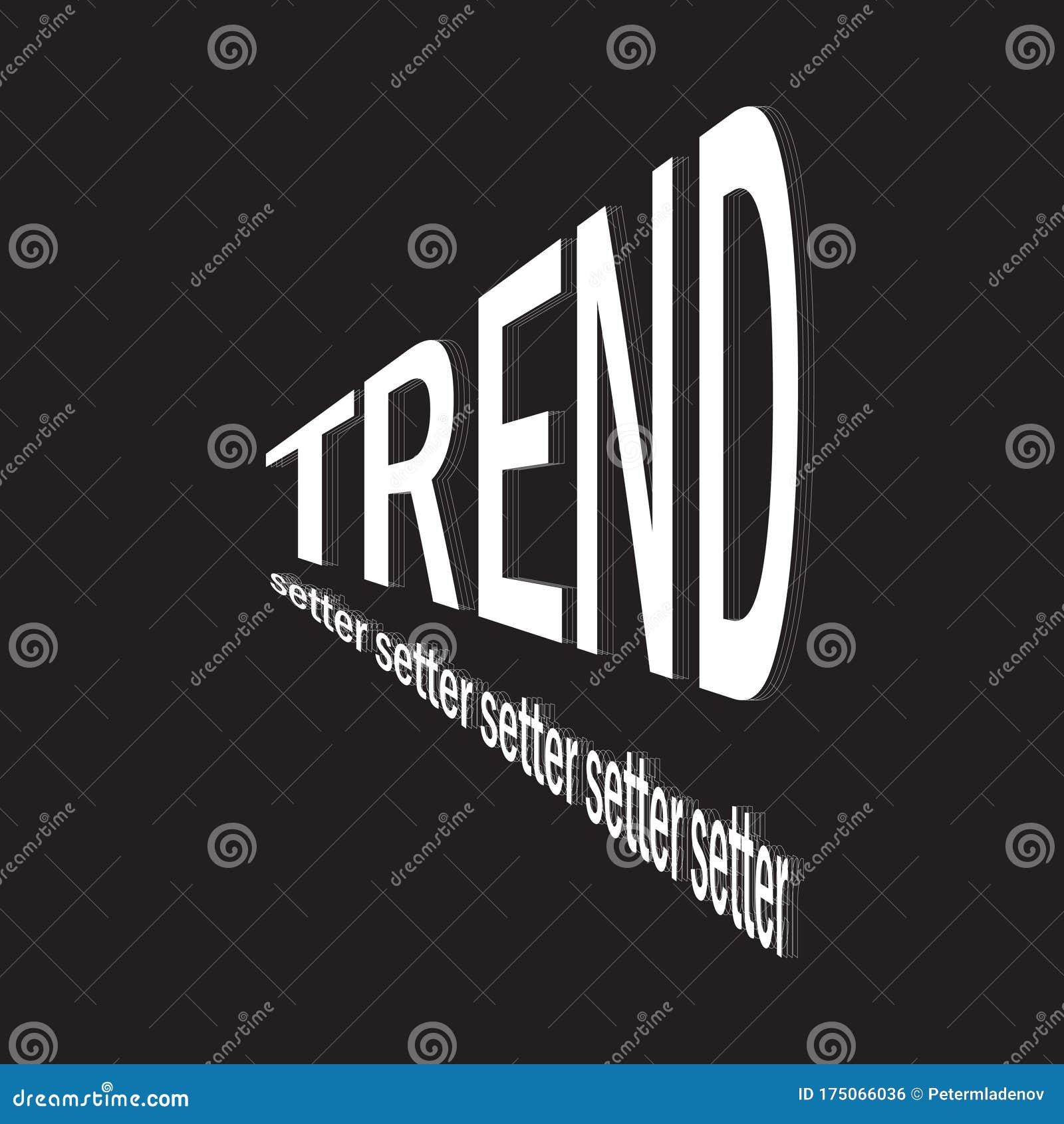 Trend Setter Vector Illustration | CartoonDealer.com #598962