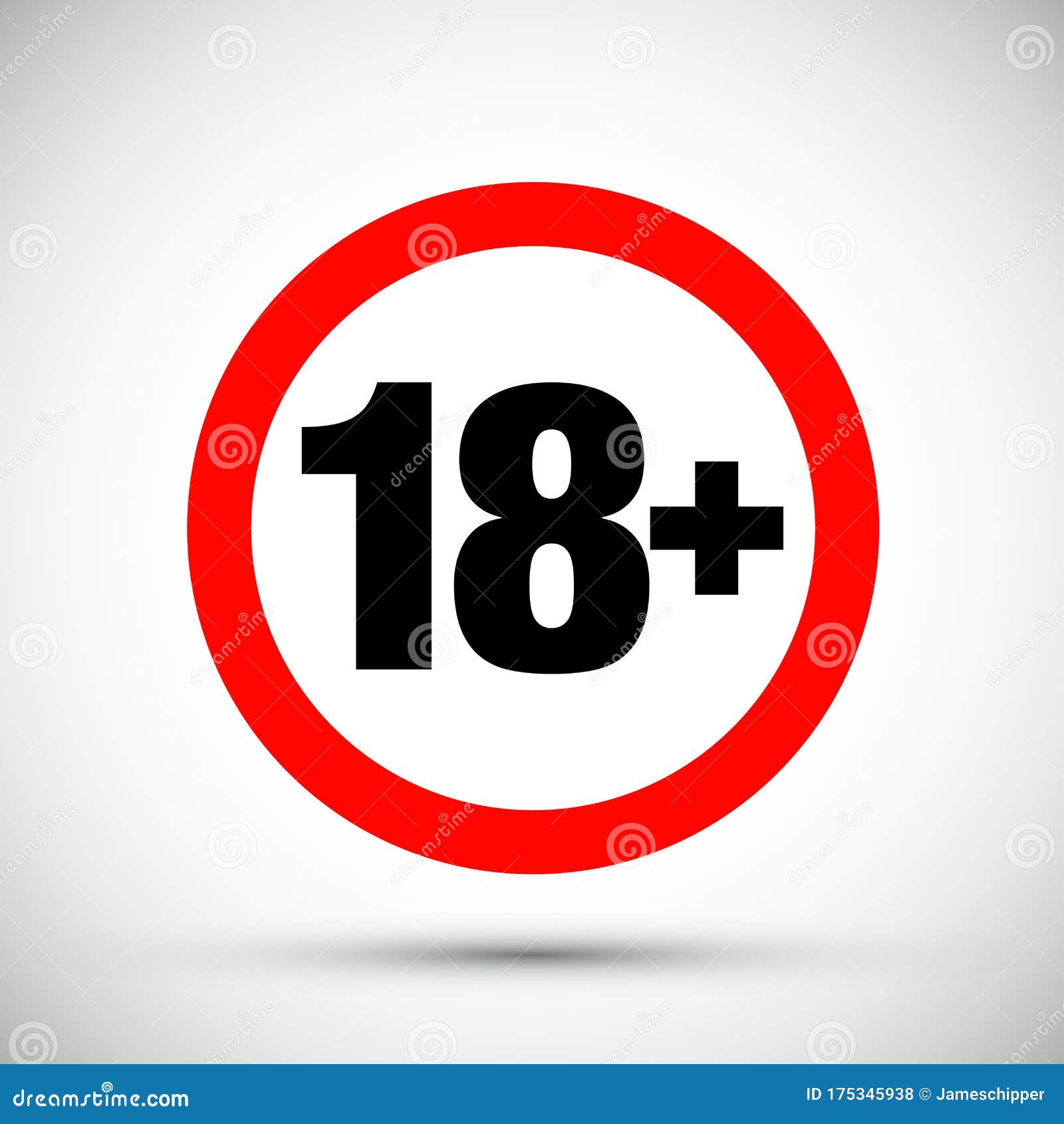 Eighteen Years Cartoon Vector | CartoonDealer.com #16937835