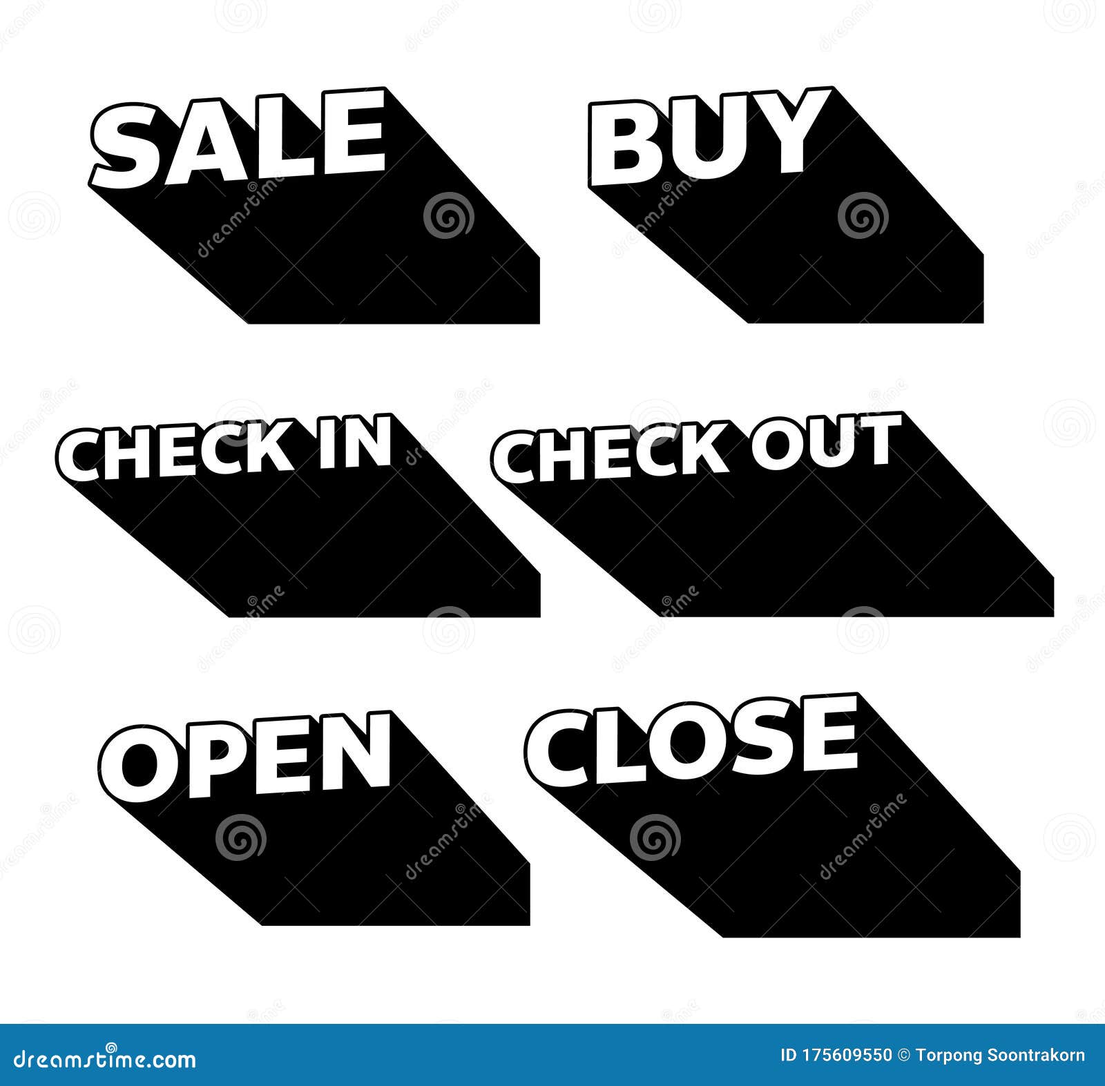 Sale buy open stock vector. Illustration of popup, promotion - 175609550