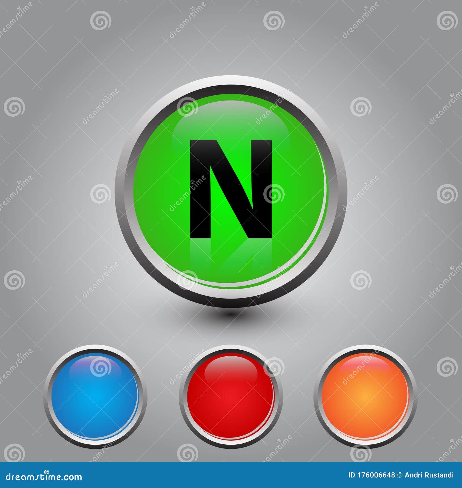 BUTTON ICON stock vector. Illustration of pictogram - 176006648