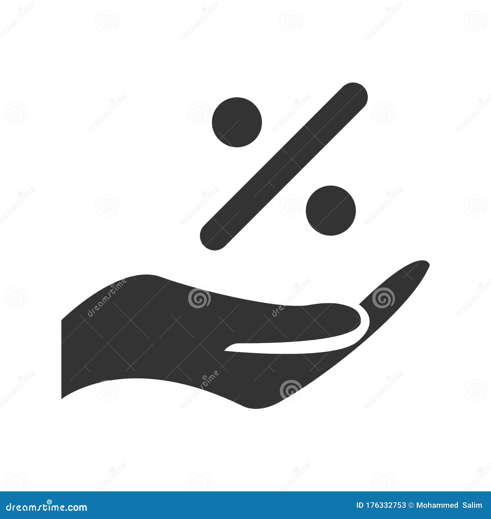 Business Offer Flat Vector Icon Stock Vector - Illustration of business ...