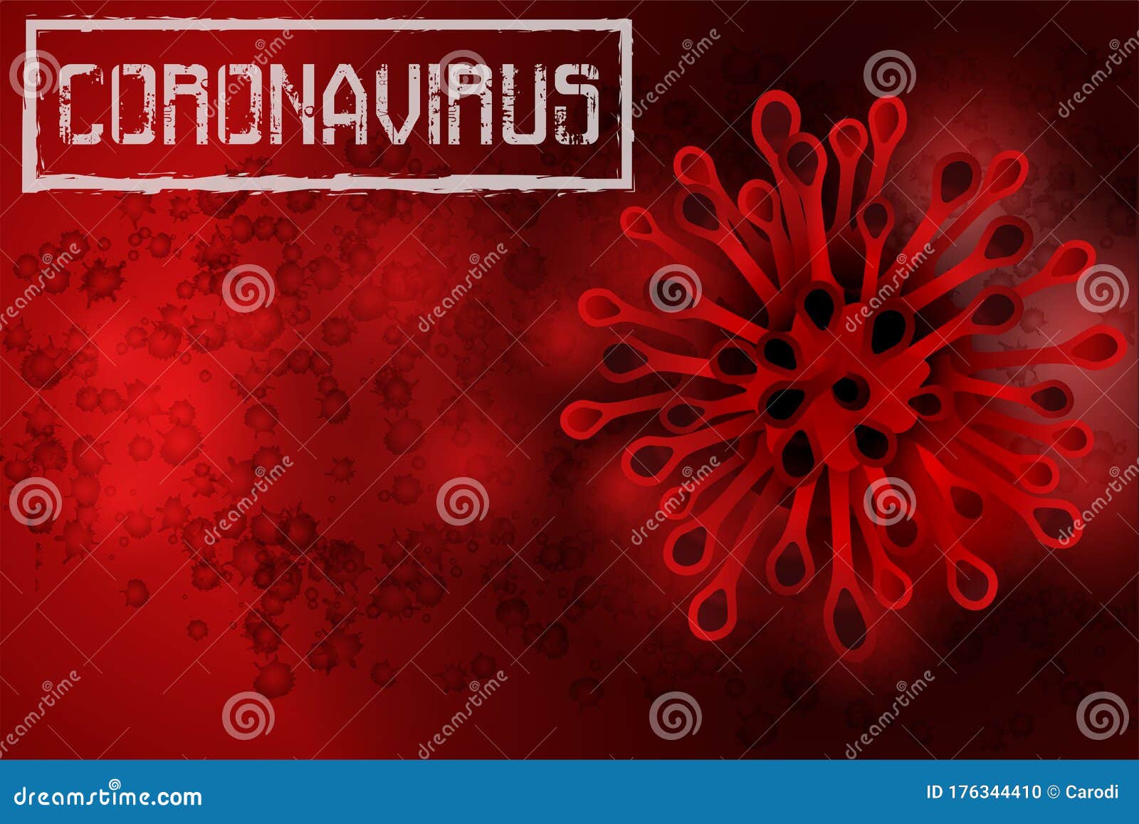 Blood Banner Red Vector Illustration | CartoonDealer.com #11123094