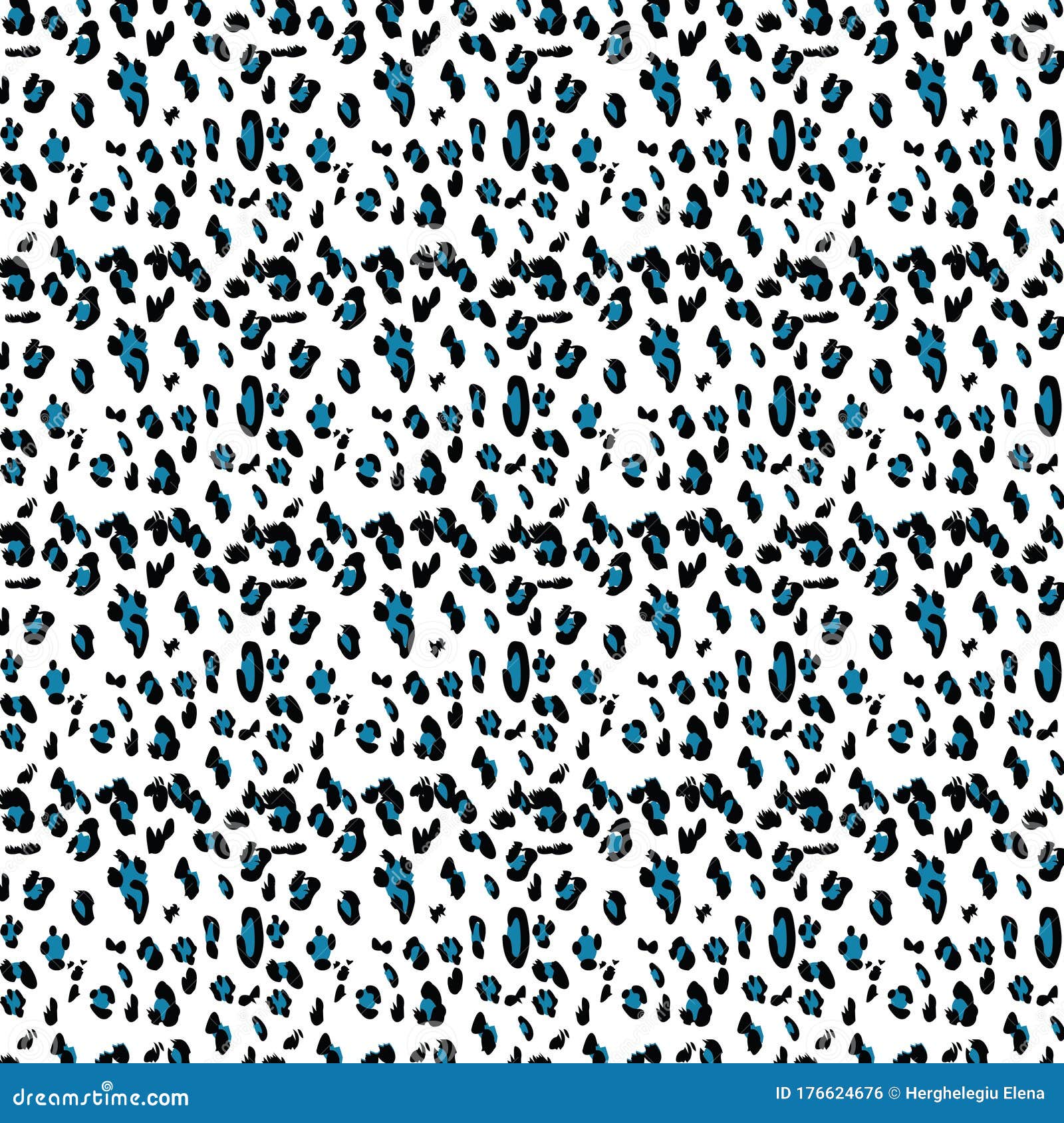 White Leopard Spots for Textile Pattern Design Stock Vector ...