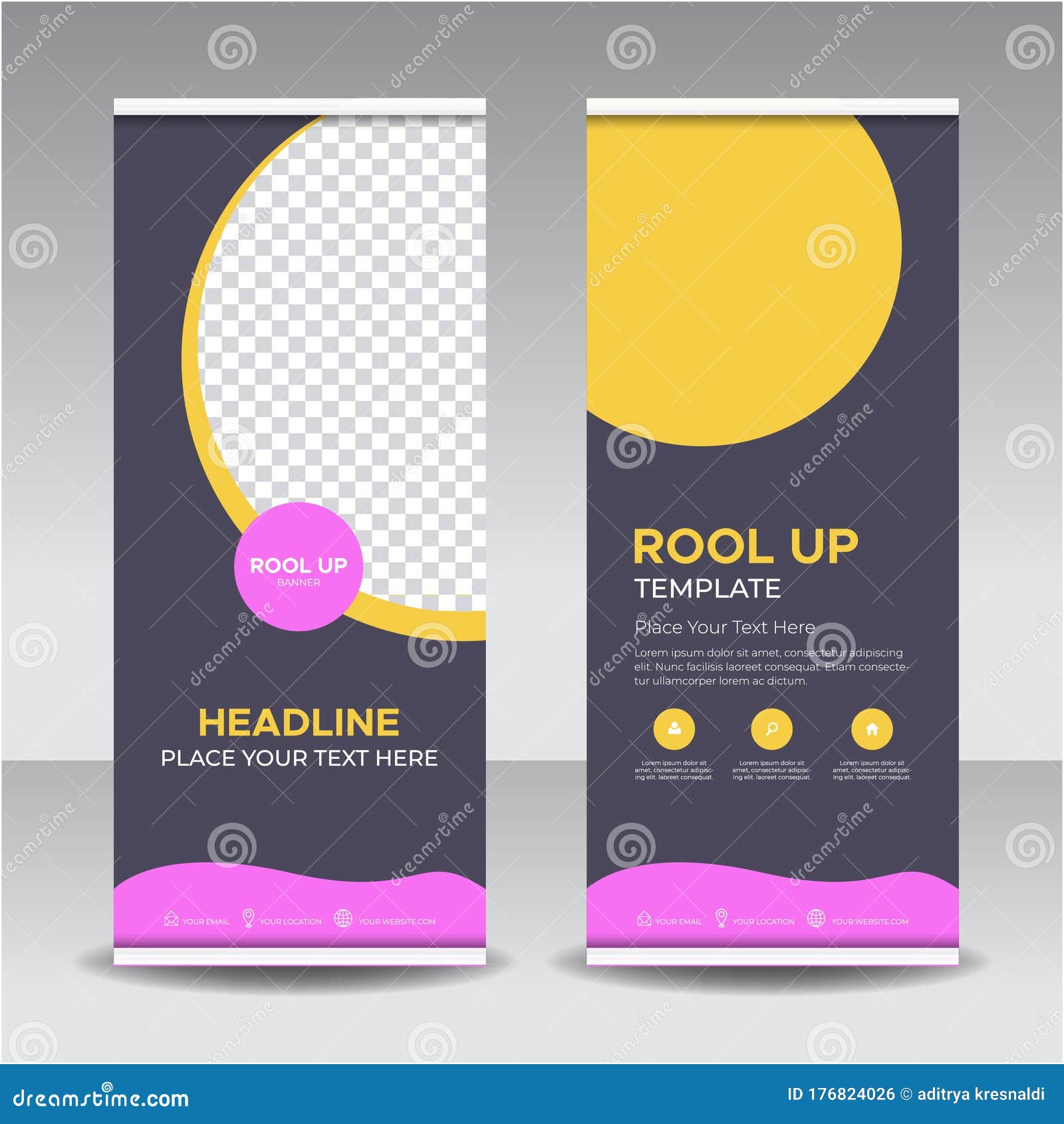 Advertising Signboard Design, Super Easy Editable and Can Be Used for ...