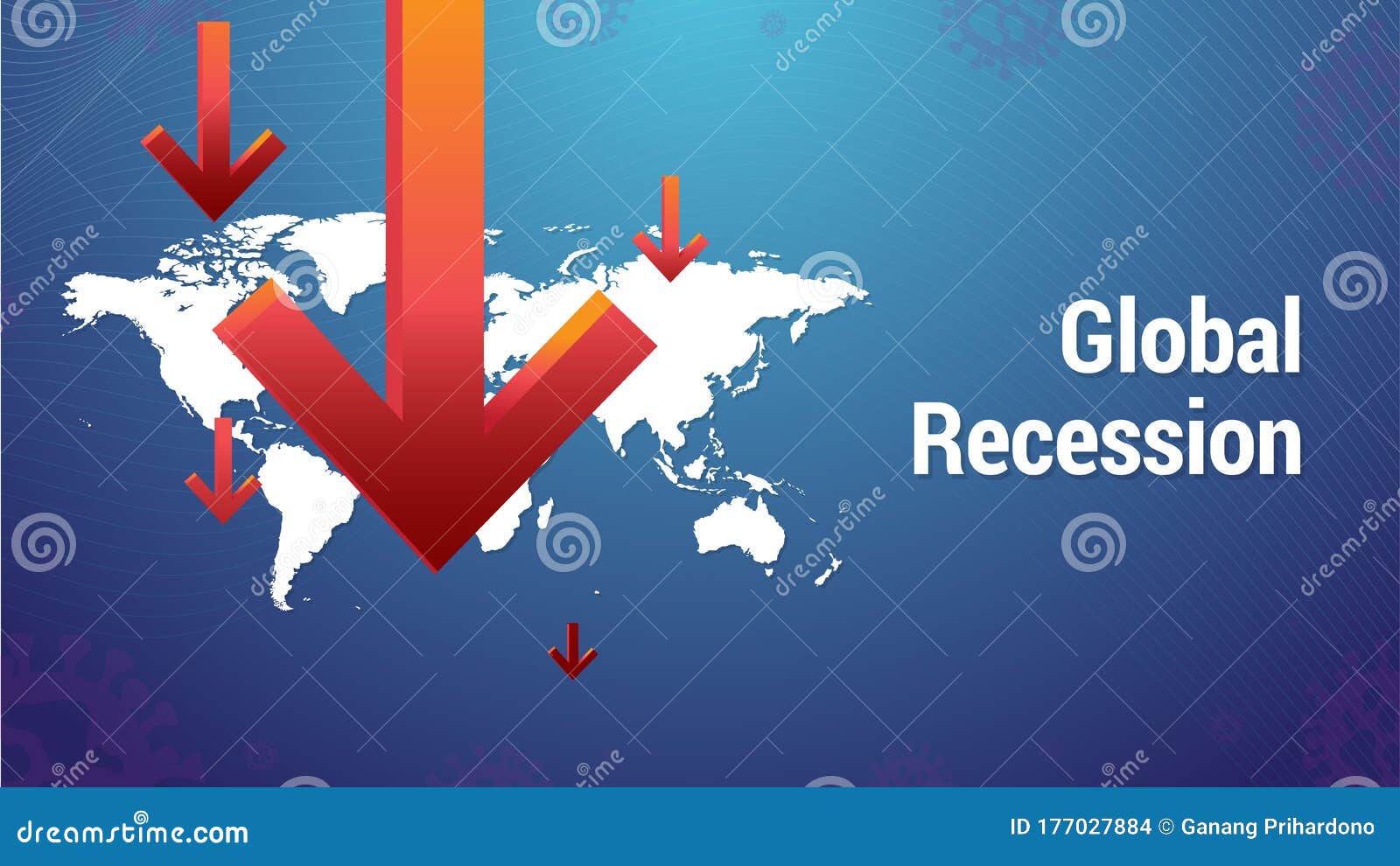 Illustration of Global Recession Economic Crisis Stock Illustration ...