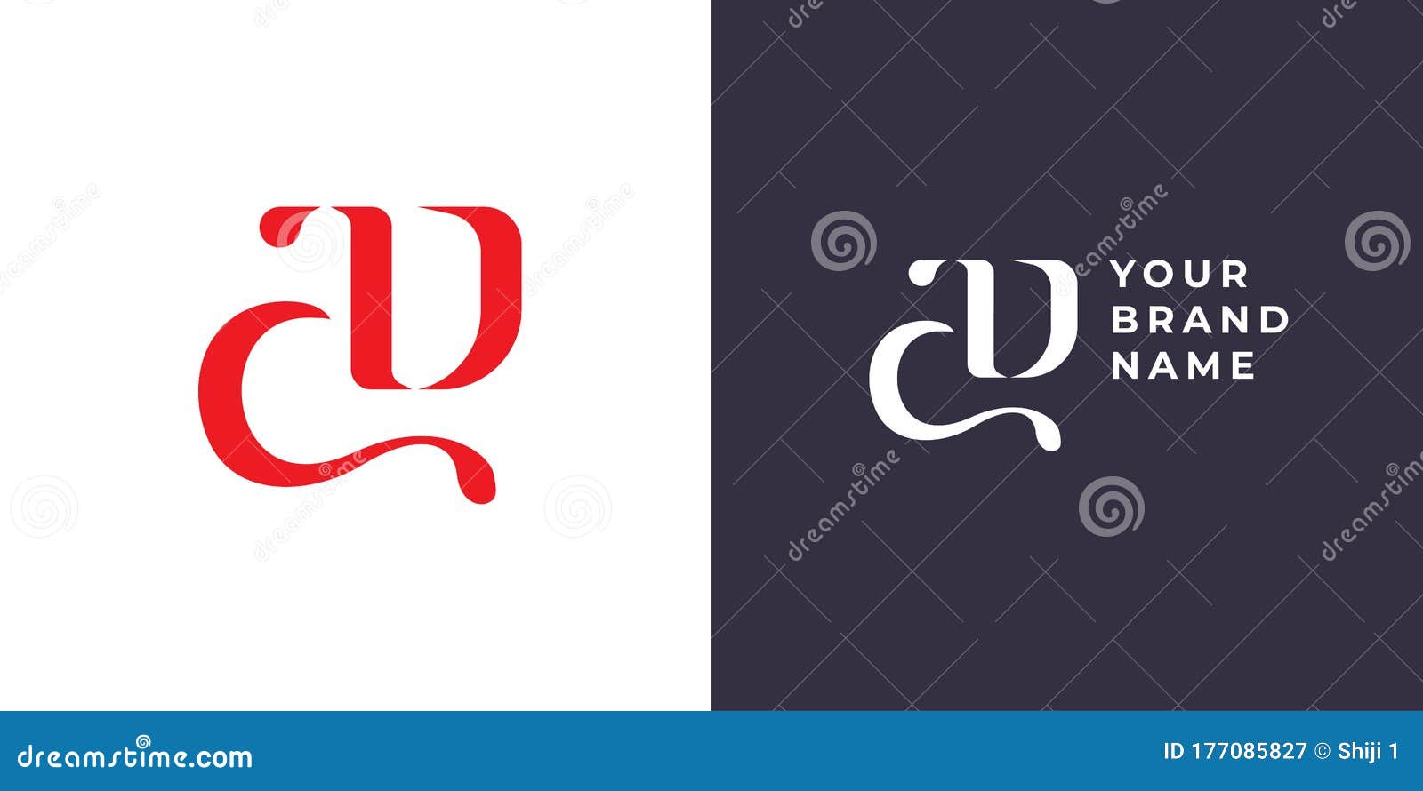 A and D Monogram Logo Design,simple Minimal Modern Style Logomark,brand ...