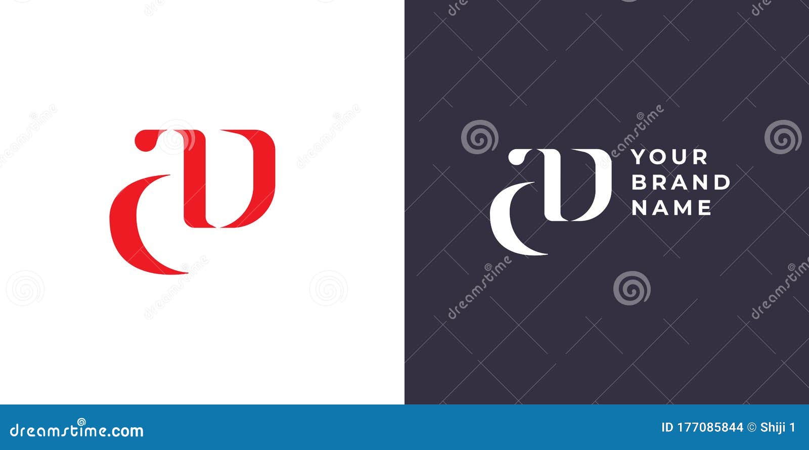 A and D Monogram Logo Design,simple Minimal Modern Style Logomark,brand ...