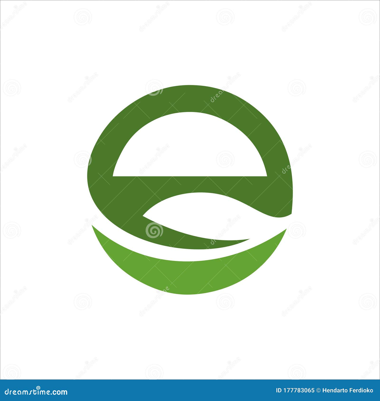 Letter E Tree Leaf Logo with Green Trees that Grow Rapidly for All Your ...