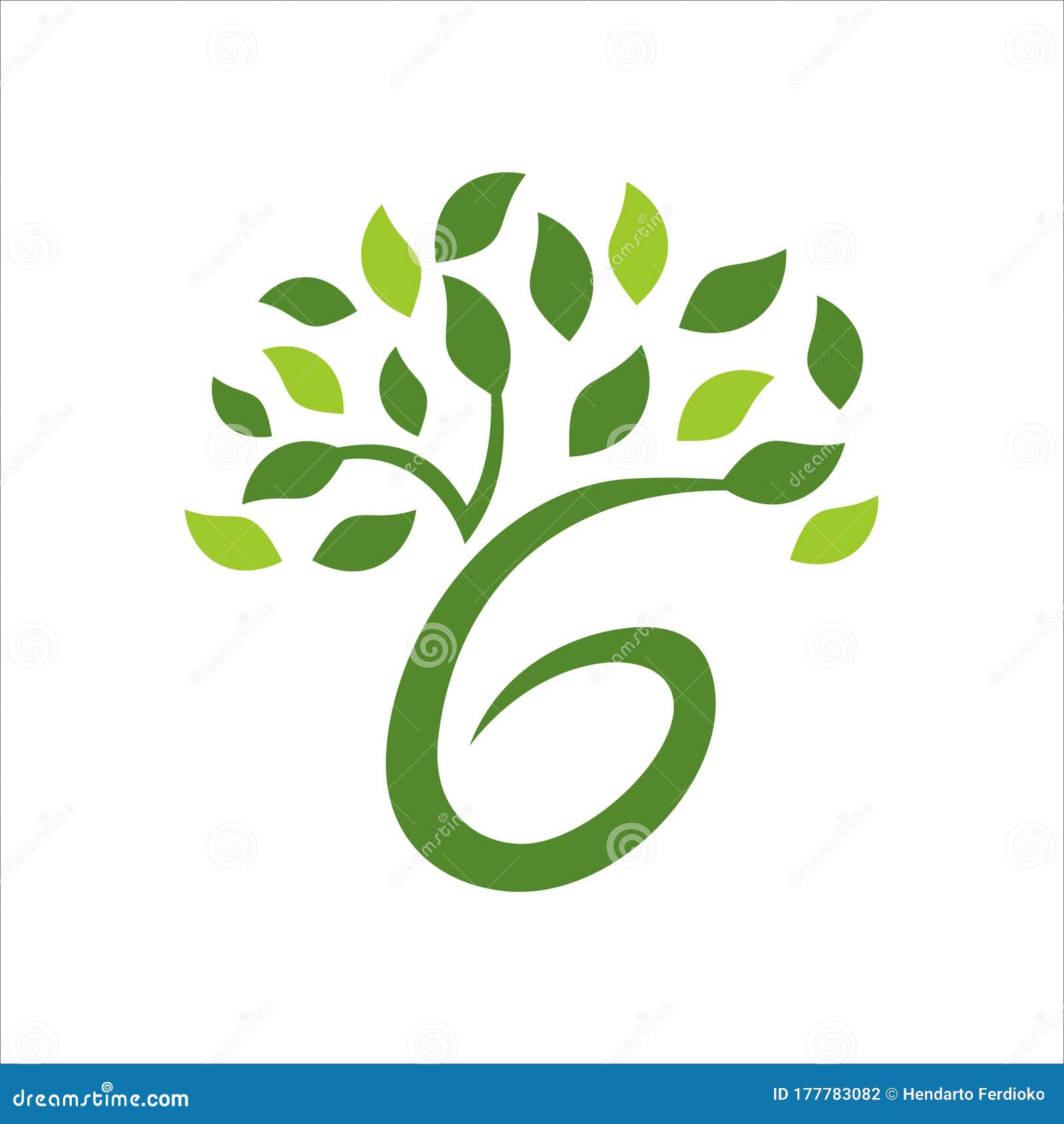 Letter G Tree Leaf Logo with Green Trees that Grow Rapidly for All Your ...