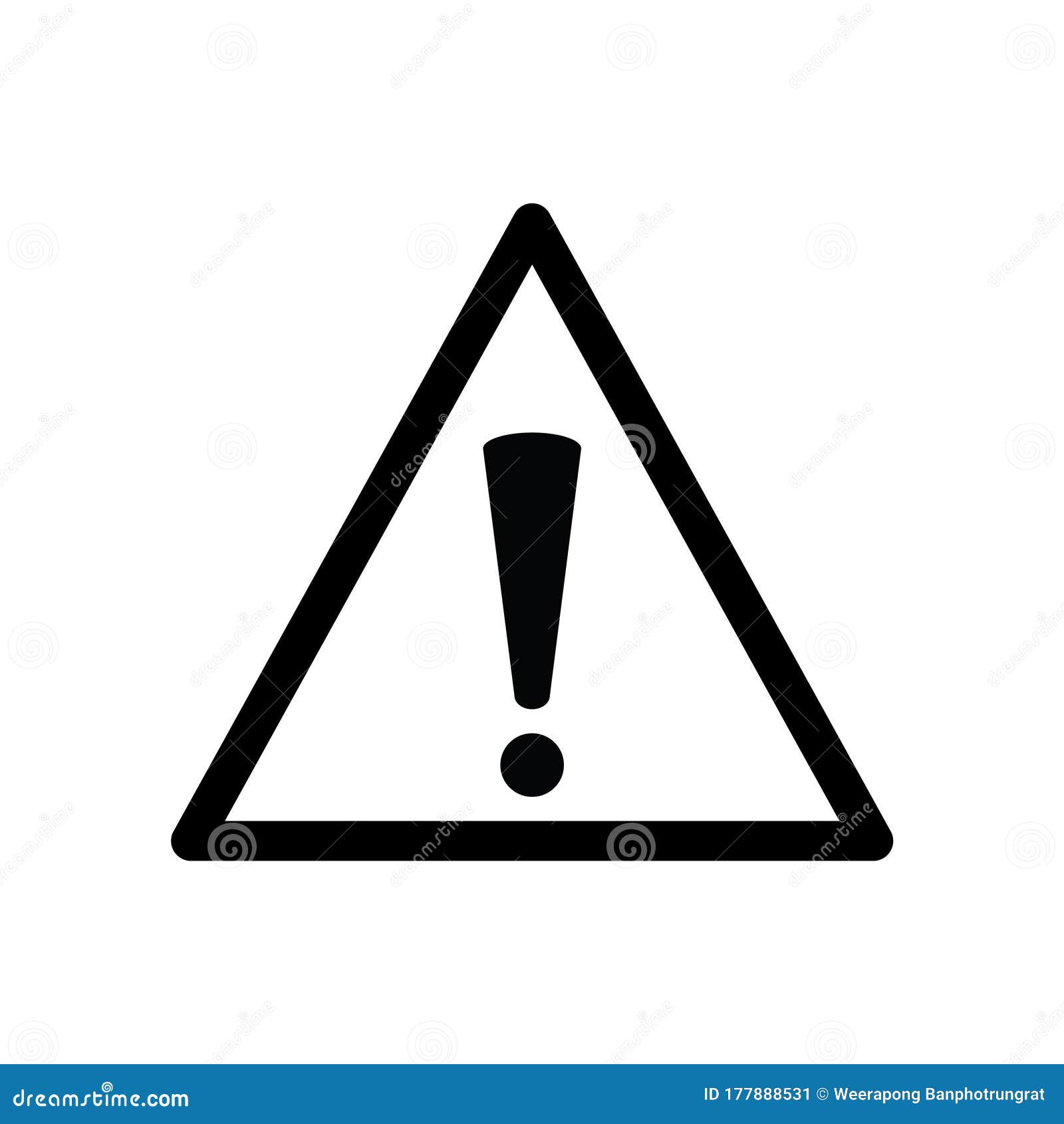 Caution and Warning To Danger and Beware Stock Vector - Illustration of ...