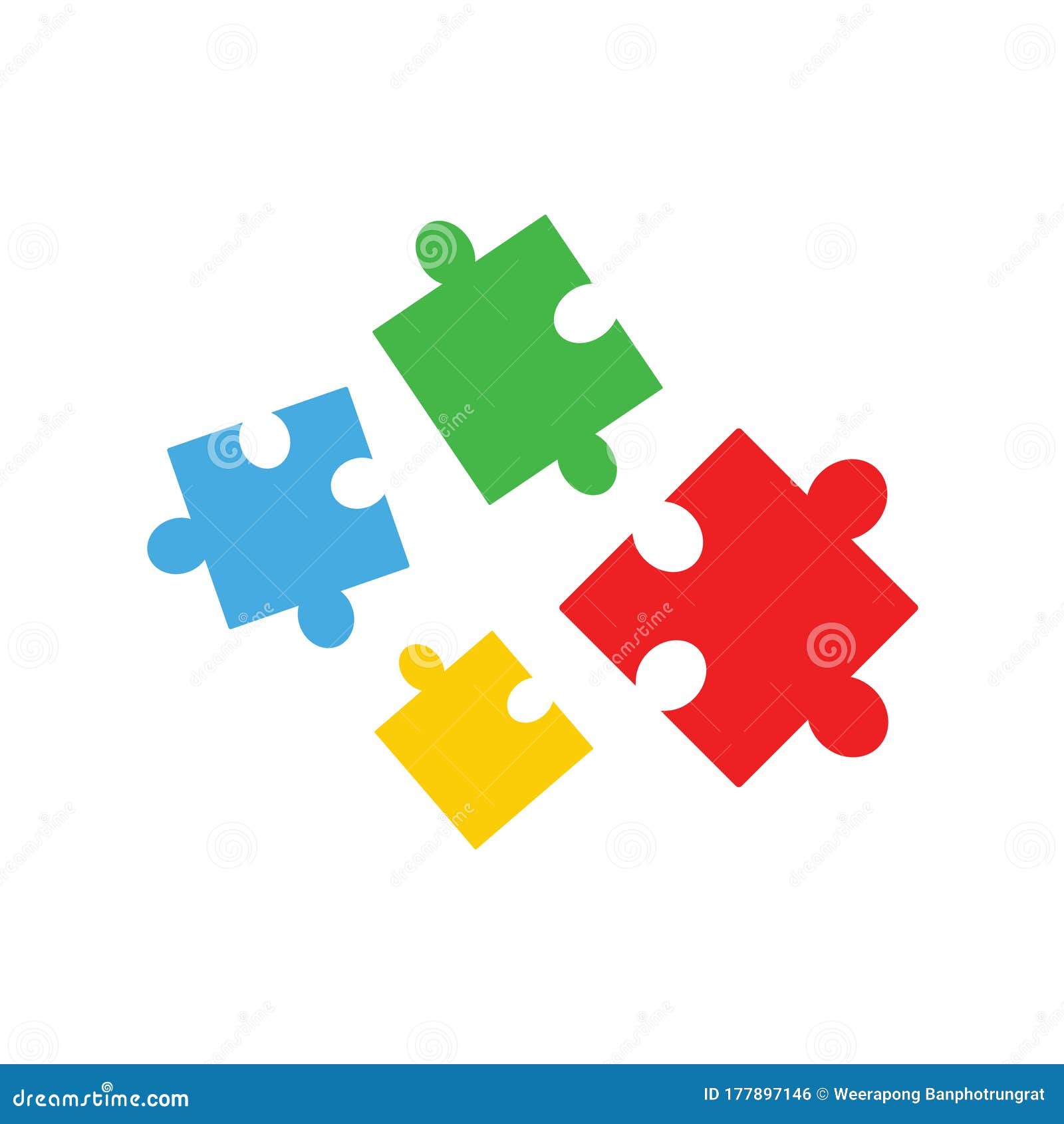 Jigsaw puzzle game icon stock vector. Illustration of shape - 177897146