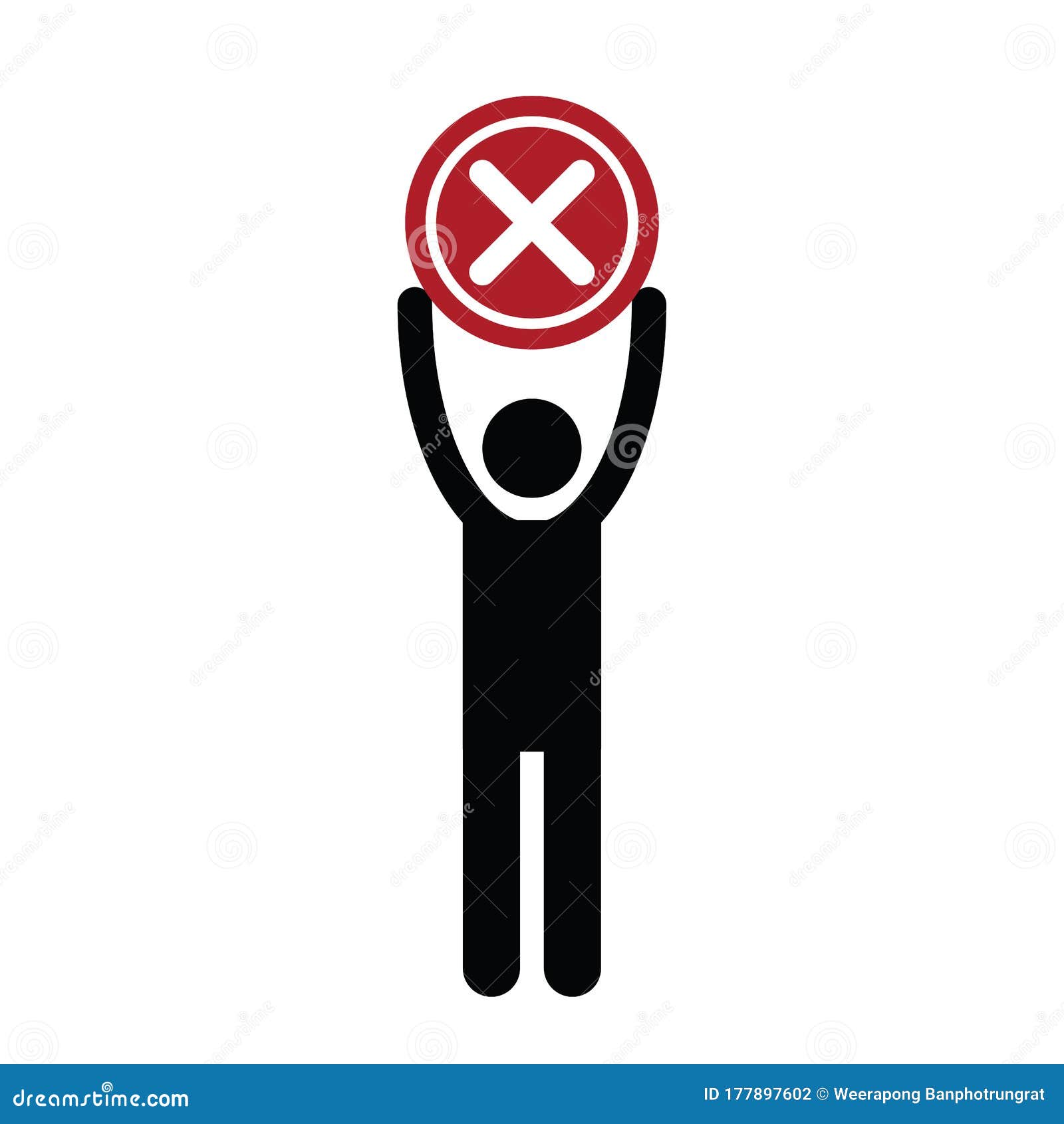 Right and wrong icon stock vector. Illustration of choice - 177897602