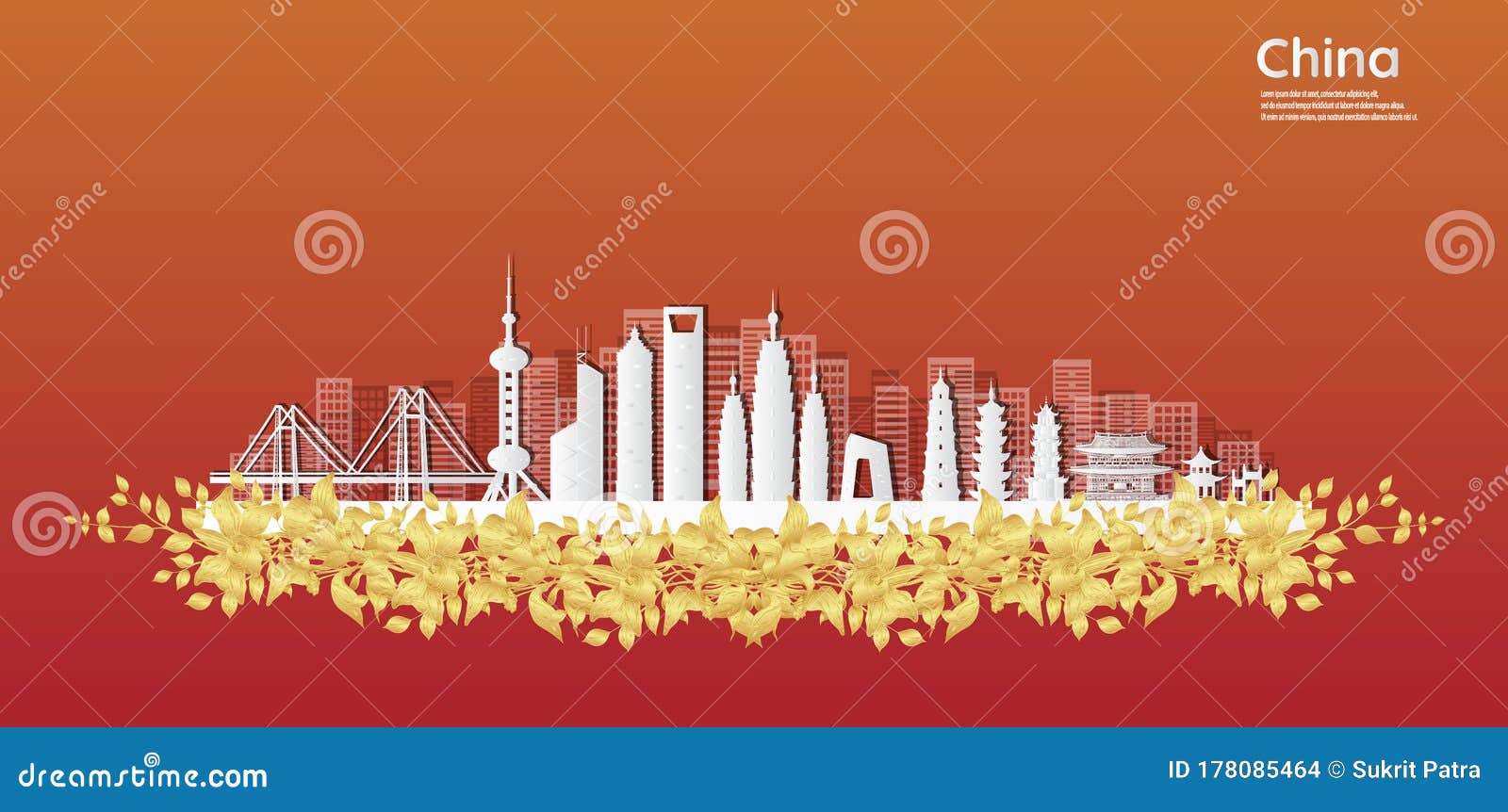 PrintShanghai, China Postcards of World-famous Landmarks, Panoramas ...