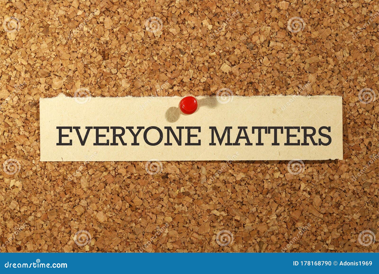 Everyone Matters - Phrase Words From Wooden Blocks With Letters Stock ...