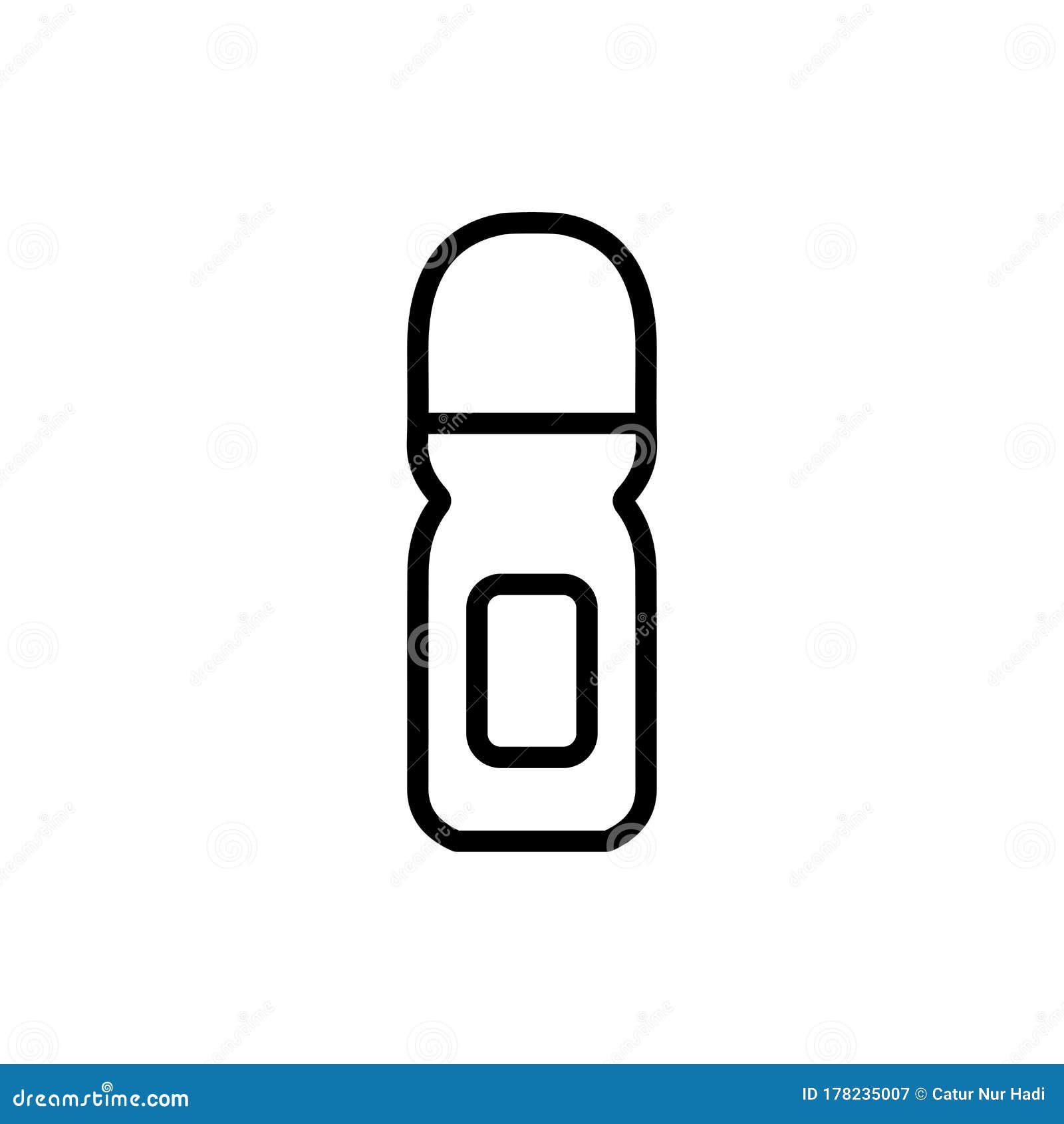 Deodorant Icon Vector Design Trendy Stock Vector - Illustration of ...