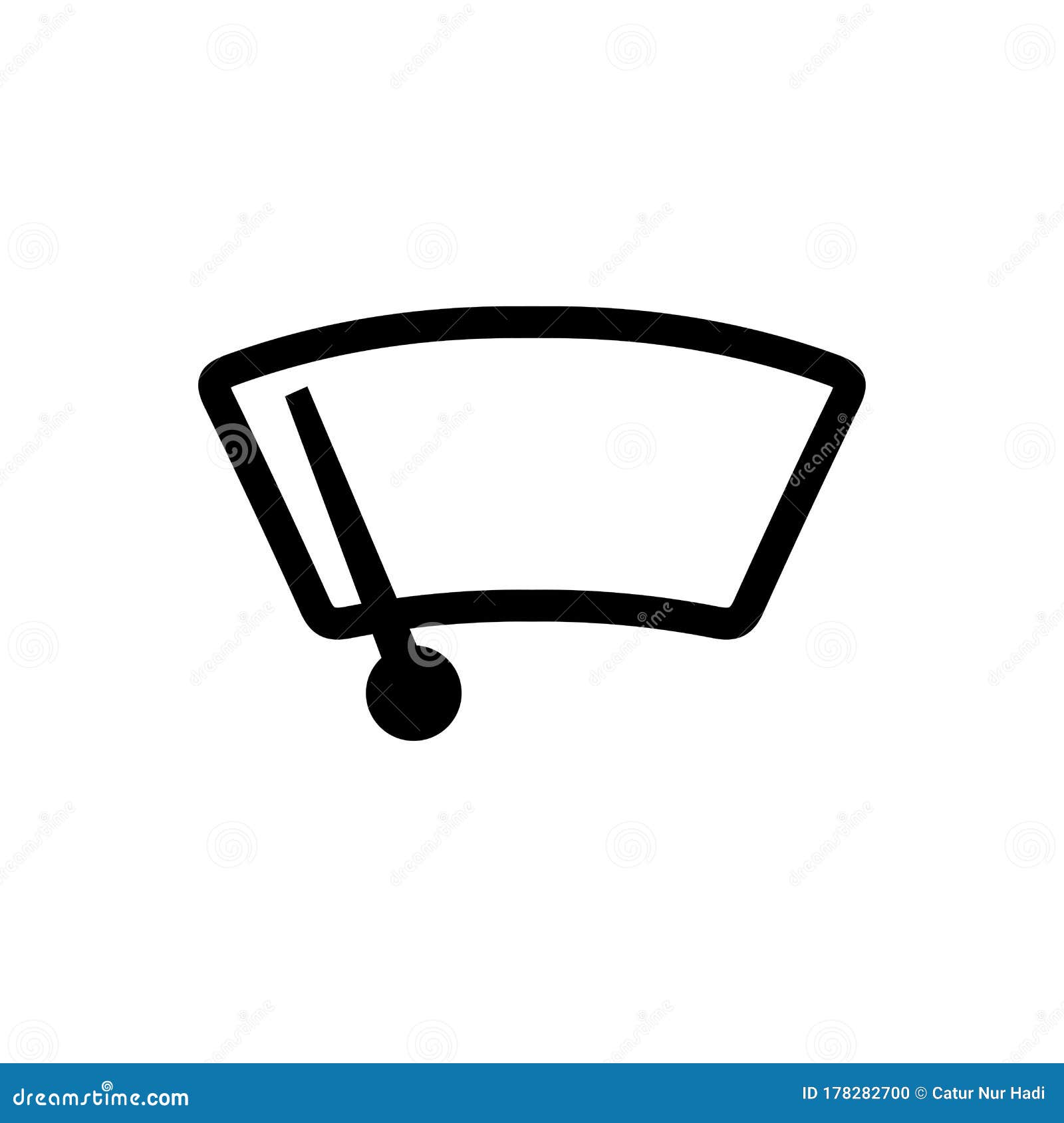 Car Wiper Icon Vector Design Trendy Stock Vector - Illustration of ...