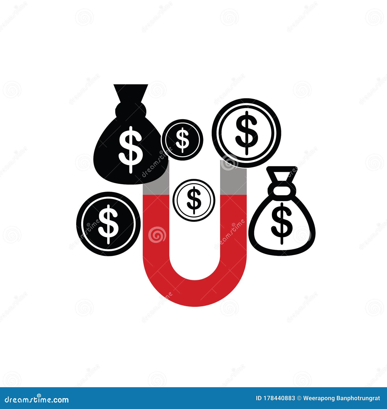 Passive Income with Online Business Stock Vector - Illustration of ...