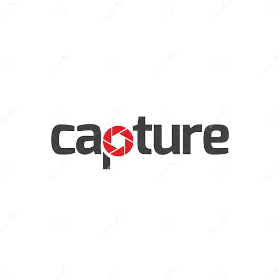 Creative Capture Logotype Logo Design, Vector Stock Illustration ...