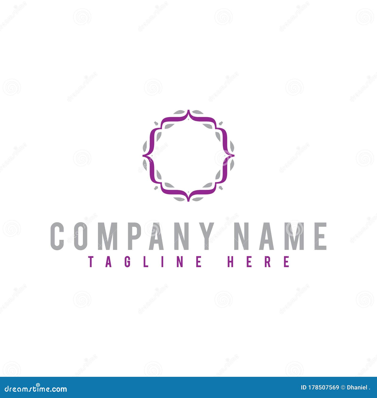 Creative Frame Logo Design, Vector Illustrator Stock Illustration ...