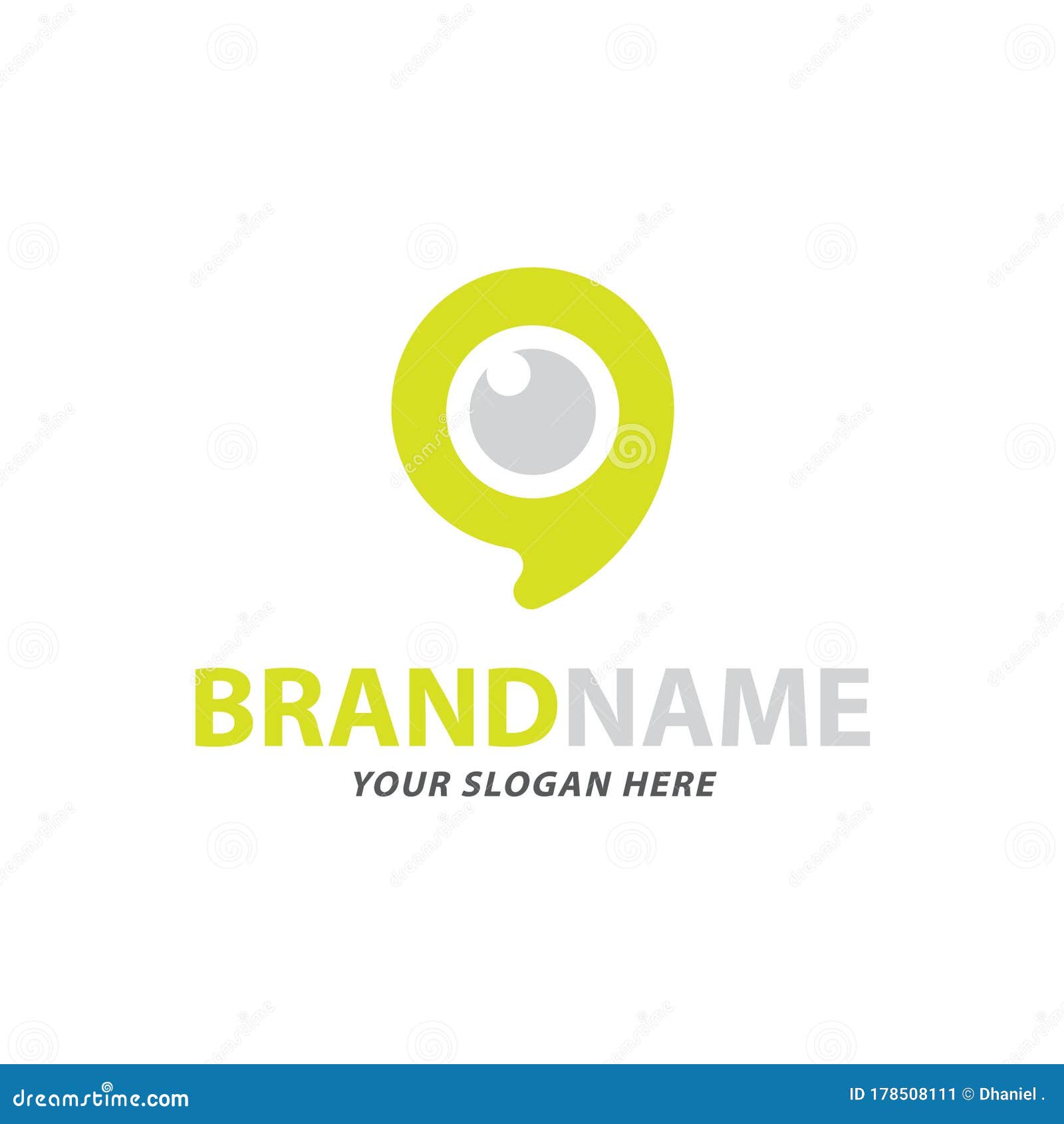 Creative and Fresh Eyes Logo Concept Design, Vector Illustration Stock ...