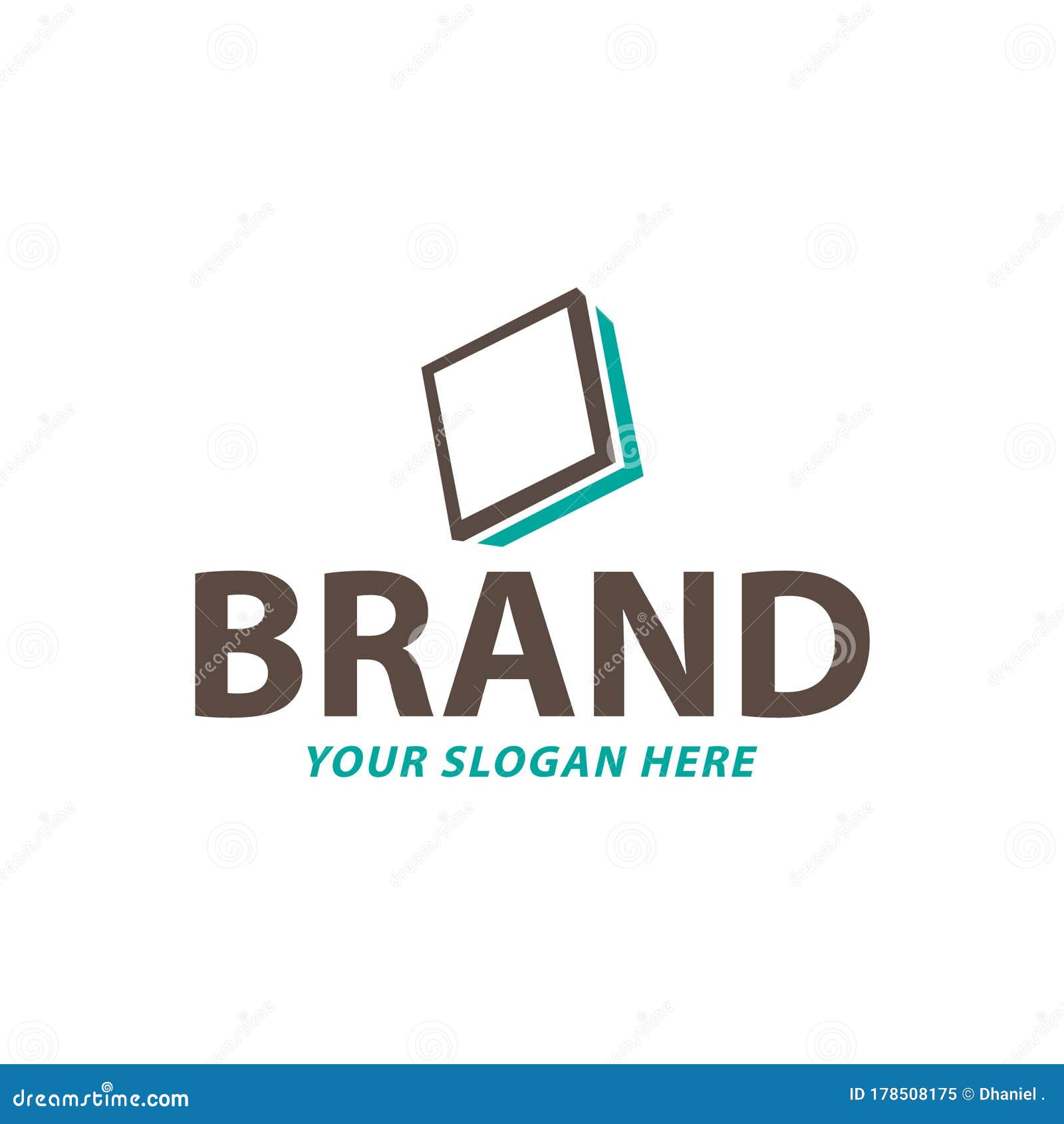 Creative Frame Logo Design, Vector Illustrator Stock Illustration ...