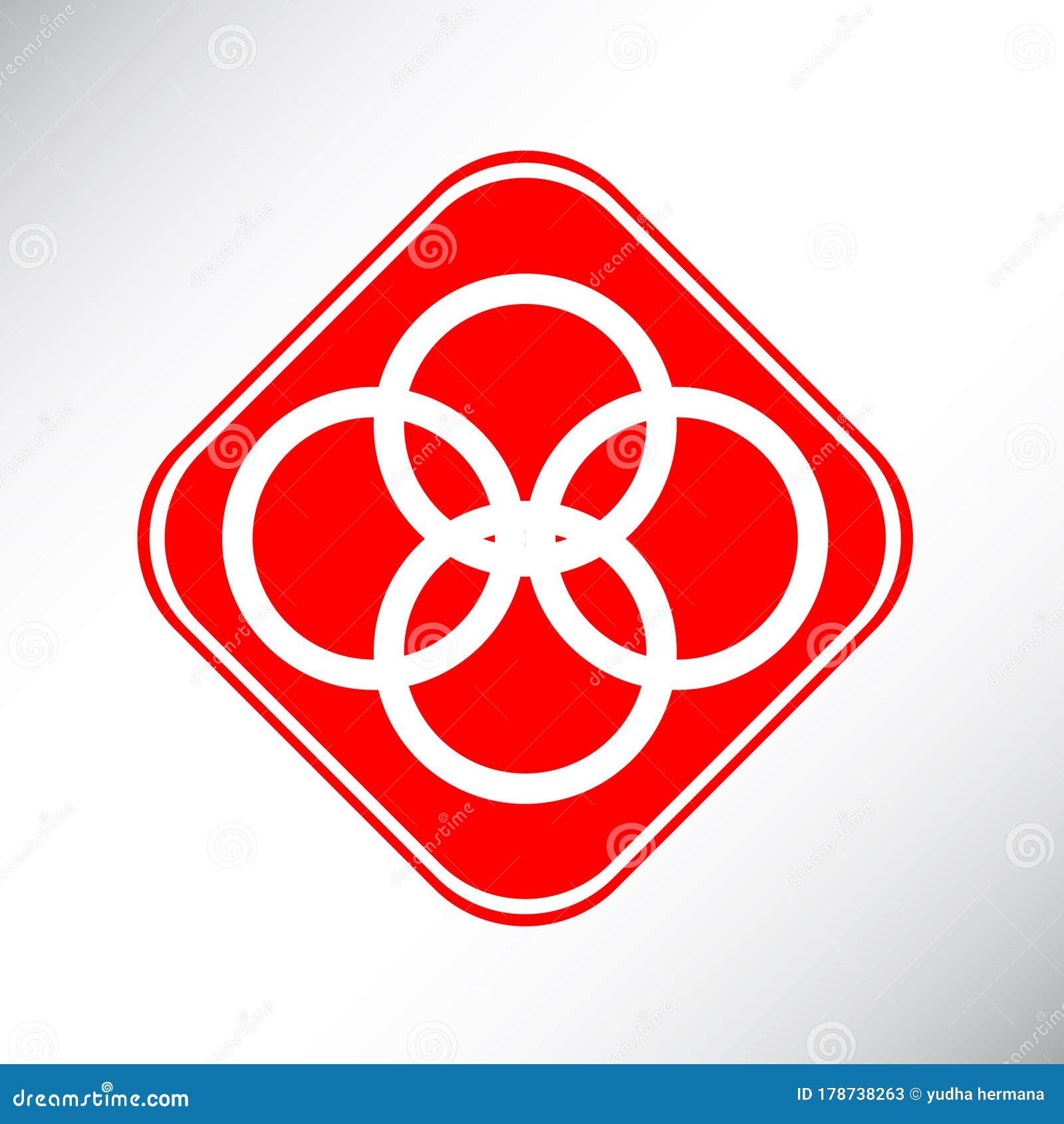 Circular Connecting Circle Cartoon Vector | CartoonDealer.com #178738263