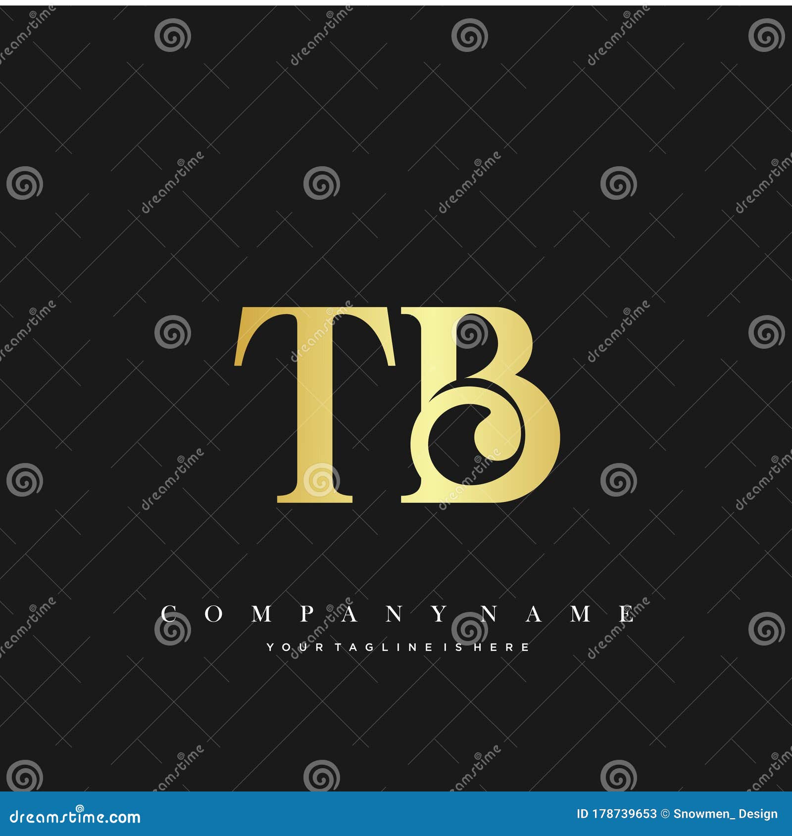 Initial Letter TB Logo Template Design Stock Vector - Illustration of ...