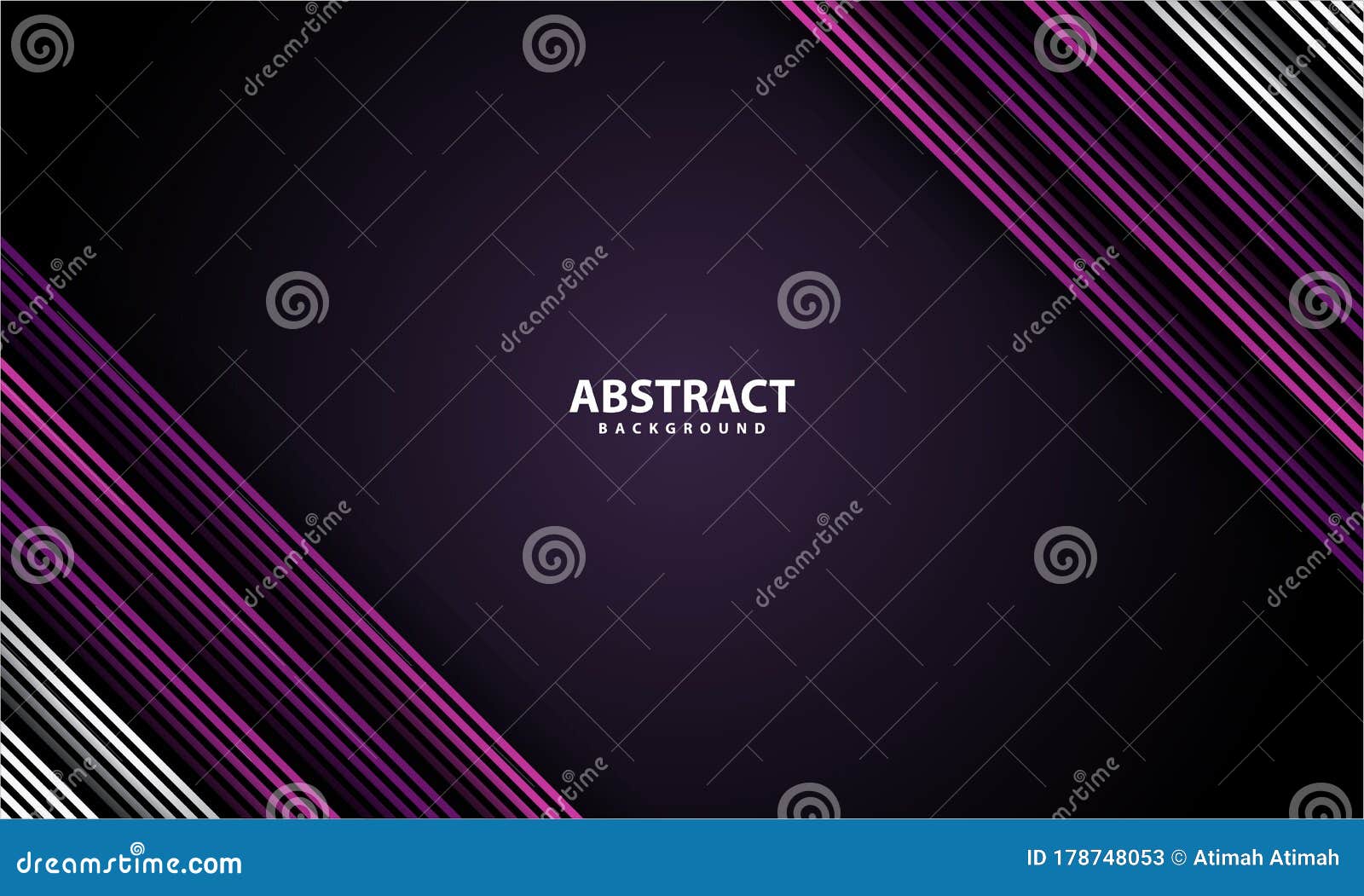 Abstract Background with Colorful Gradient Line. Stock Vector ...
