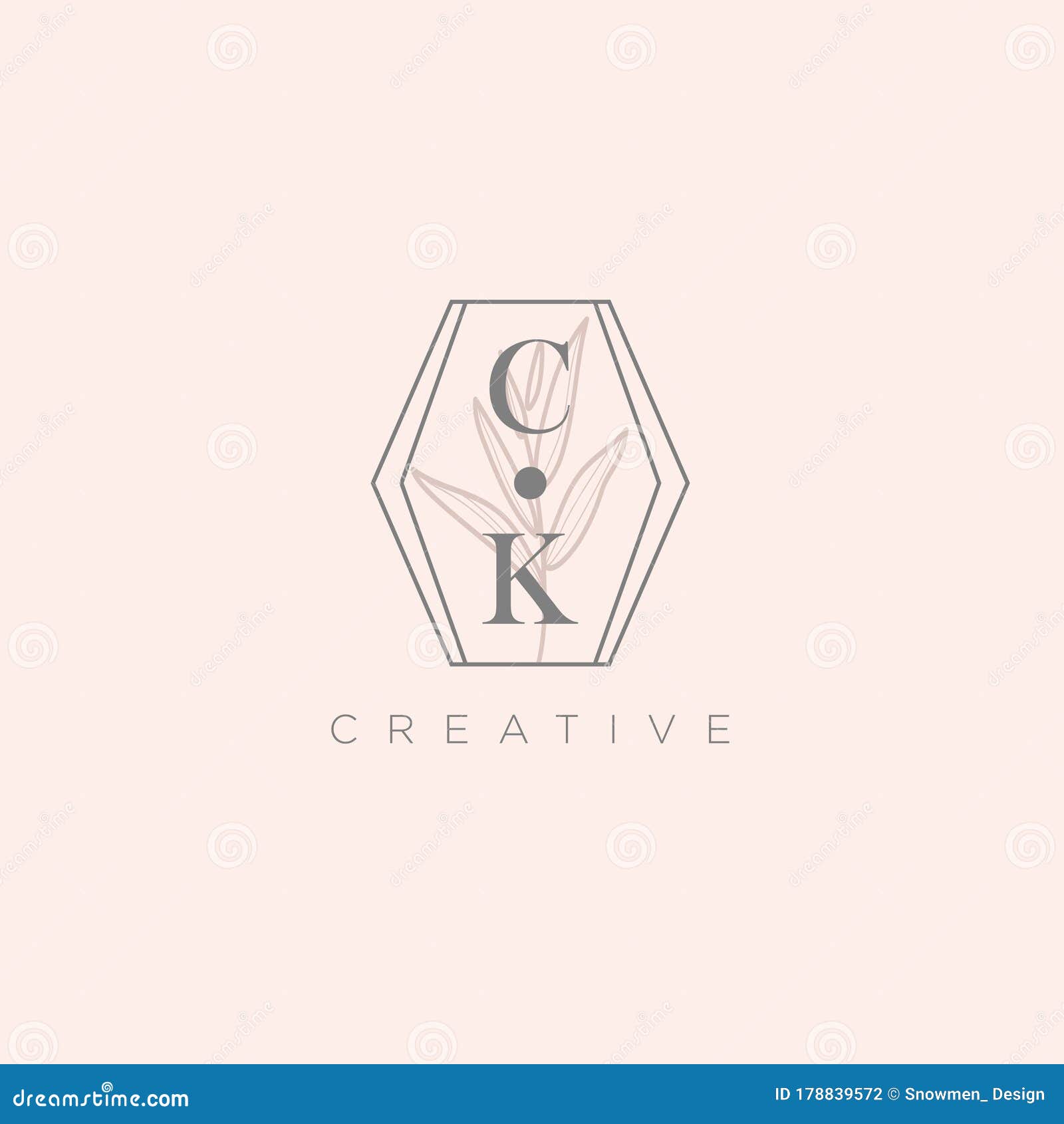 CK Beauty Vector Initial Logo, Wedding, Fashion, Jewerly, Boutique ...