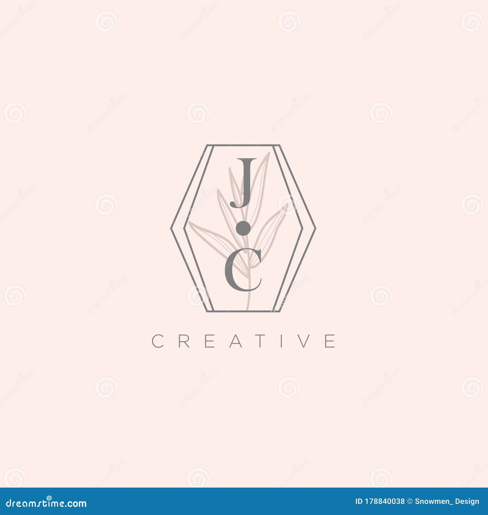 JC Beauty Vector Initial Logo, Wedding, Fashion, Jewerly, Boutique ...