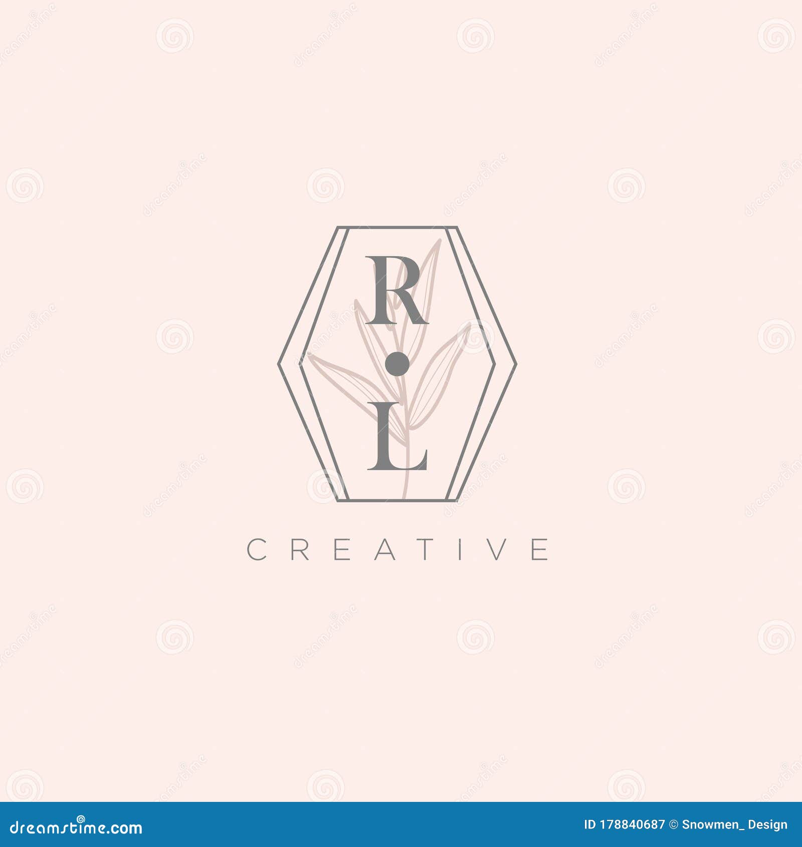 RL Beauty Vector Initial Logo, Wedding, Fashion, Jewerly, Boutique ...