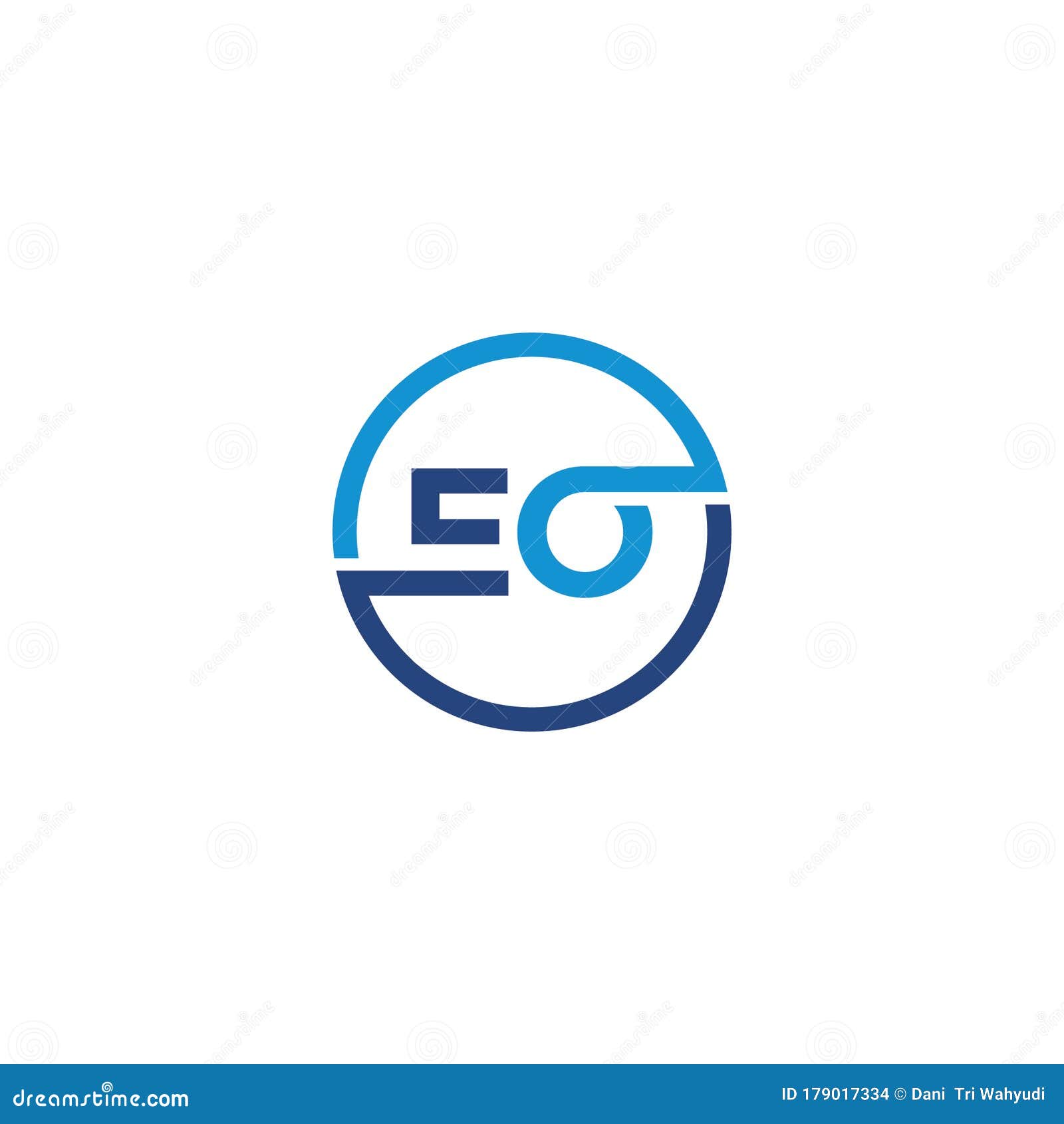 EO Letter Logo Icon Design Template Elements Stock Vector - Illustration of initial, business ...