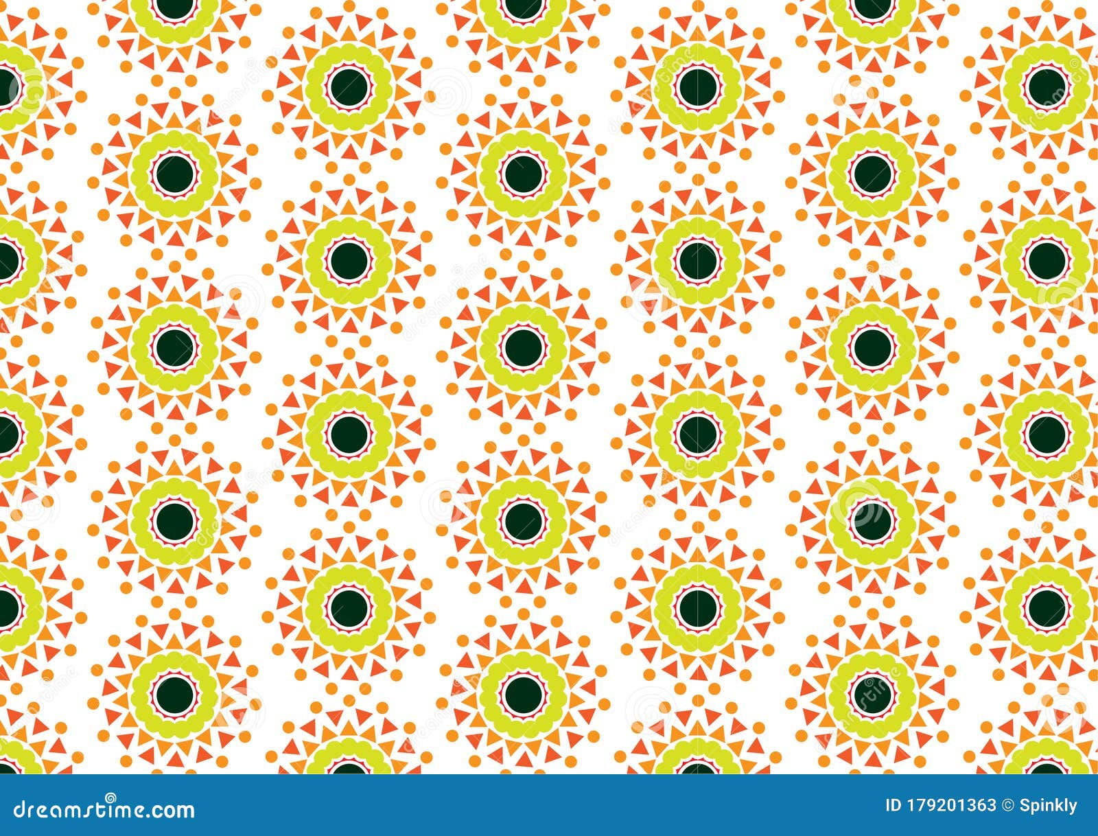 Ankara Fashion Print Pattern African Design Stock Illustration ...